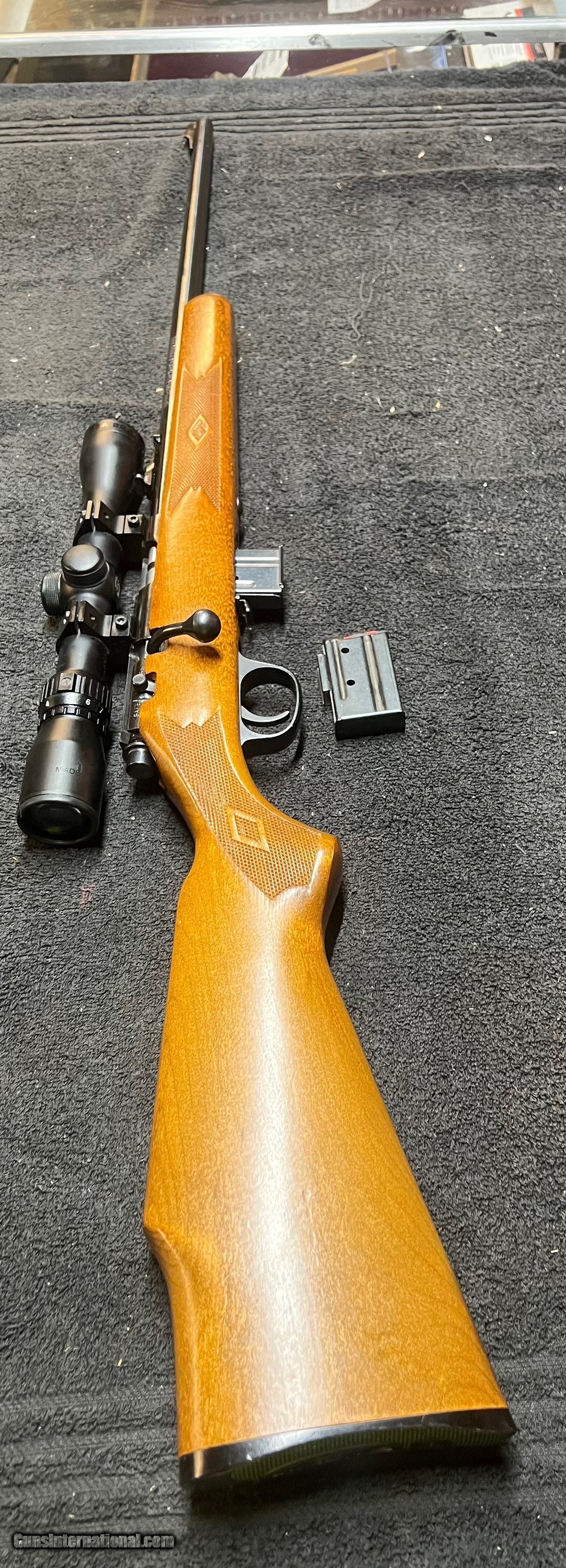 Marlin model 25MN 22 WMR rifle JM stamped