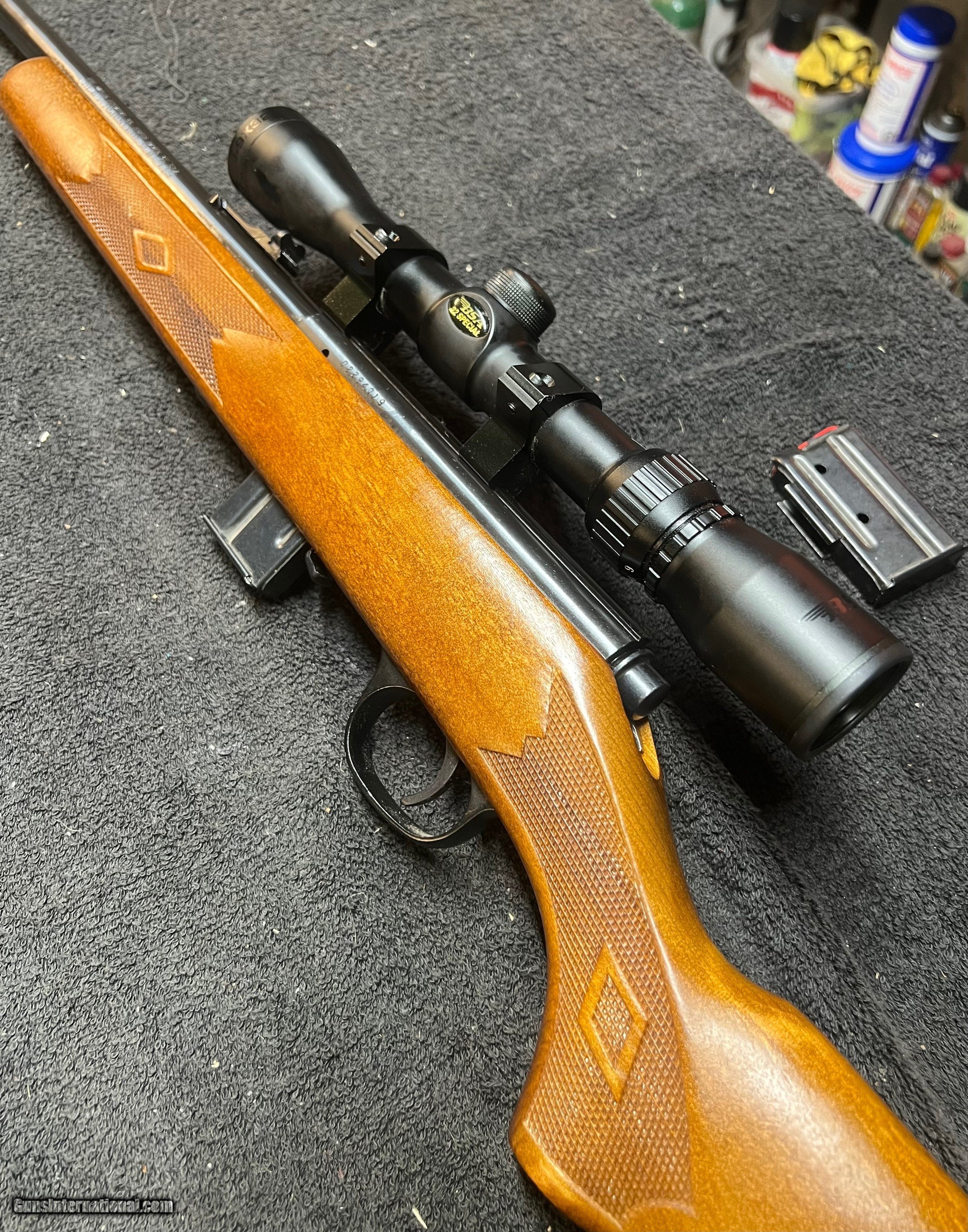 Marlin model 25MN 22 WMR rifle JM stamped