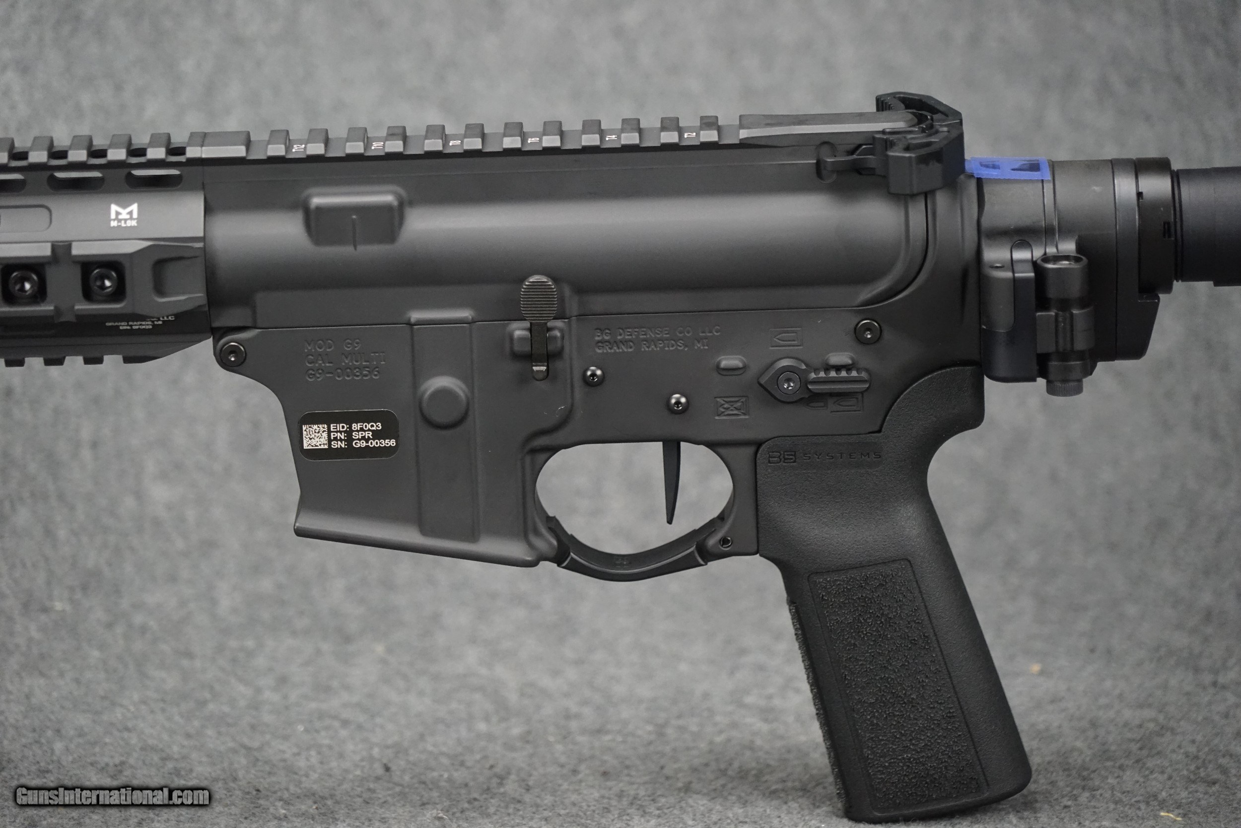 BG Defense Type-A G9 Pistol 9mm 10.5" Barrel Glock Mag Compatible