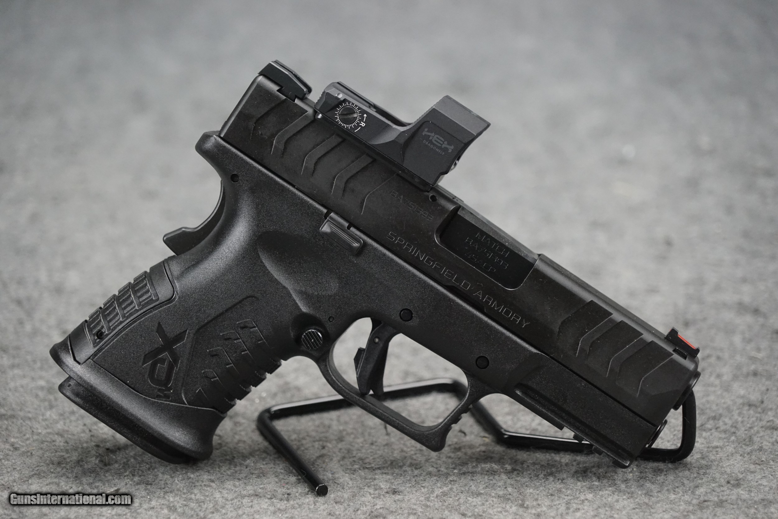 Springfield Armory XD-M Elite Compact OSP w/ Hex Dragonfly 45 ACP 3.8"