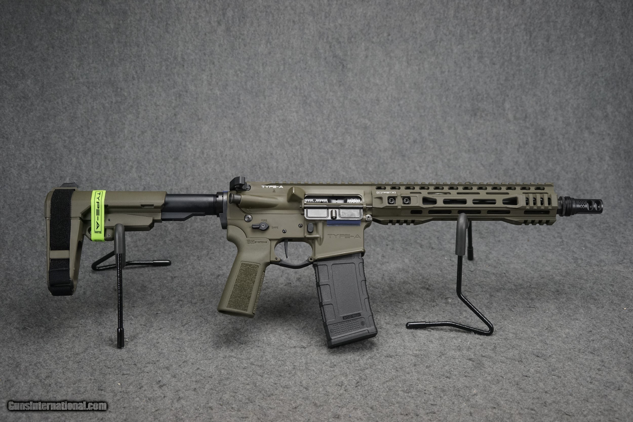 BG Defense Type-A SPR 10.5" Barrel 300 BLK OD GREEN
