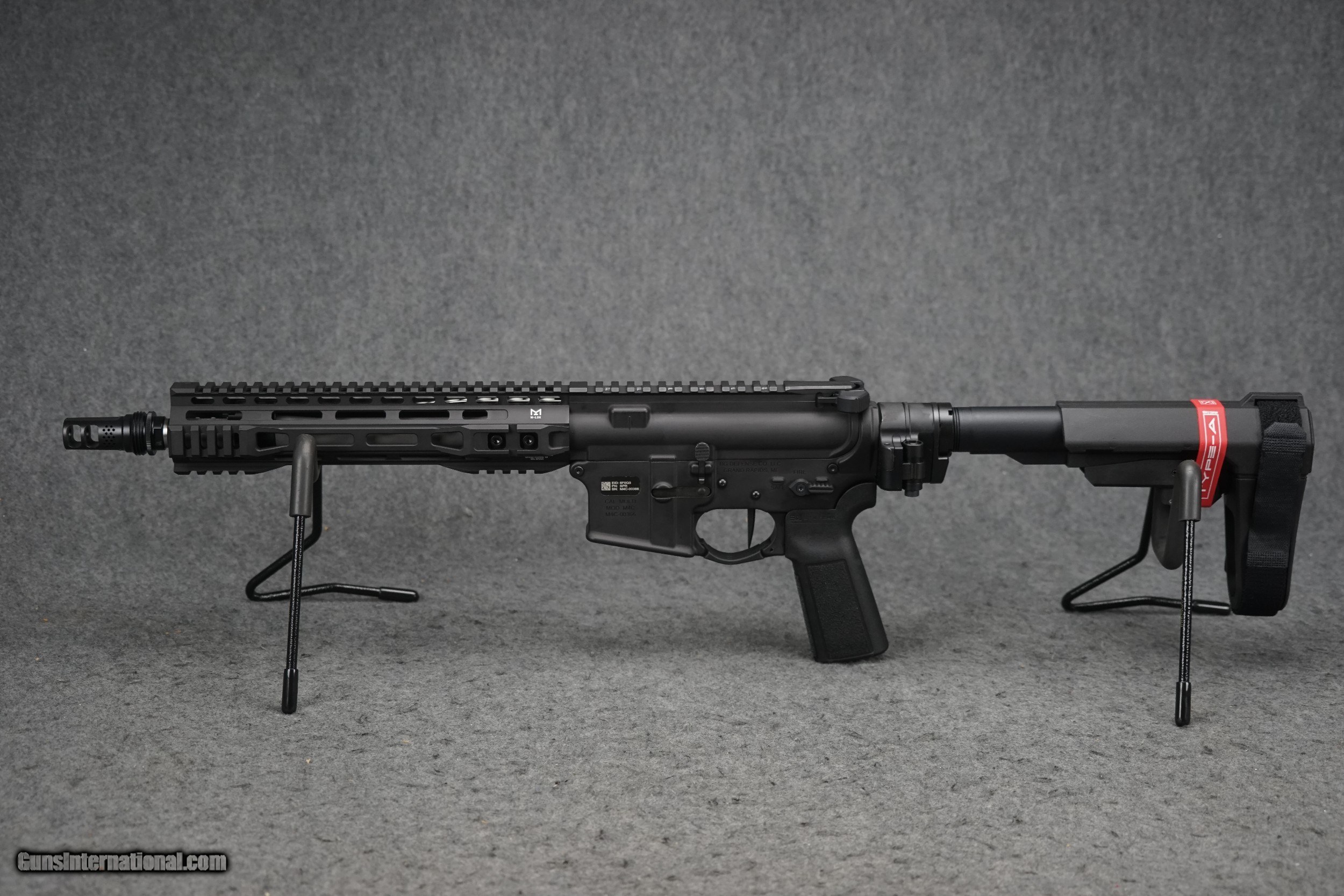 BG Defense Type-A SPR PRO 5.56 NATO 10.5" Barrel w/ Folder