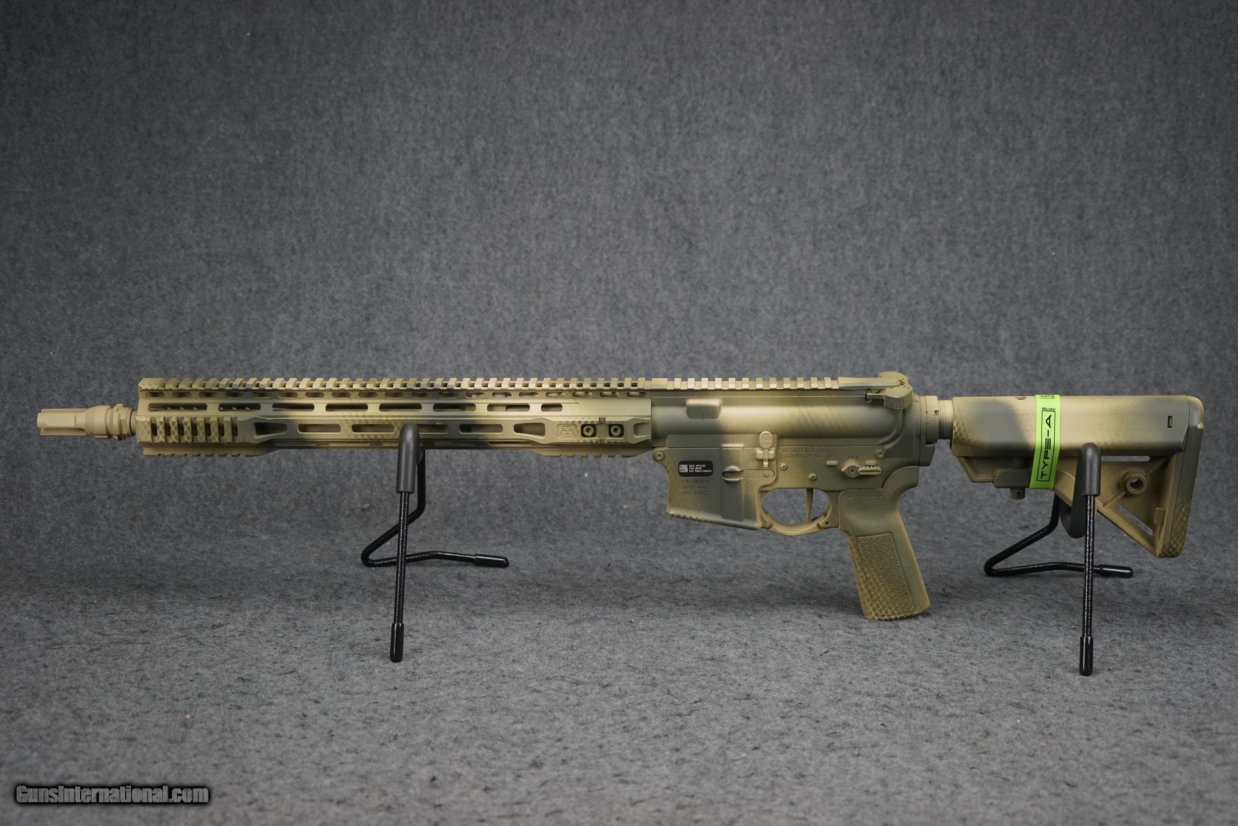 BG Defense Type-A Standard Plus 300 BLK 16" Barrel Rattlecan