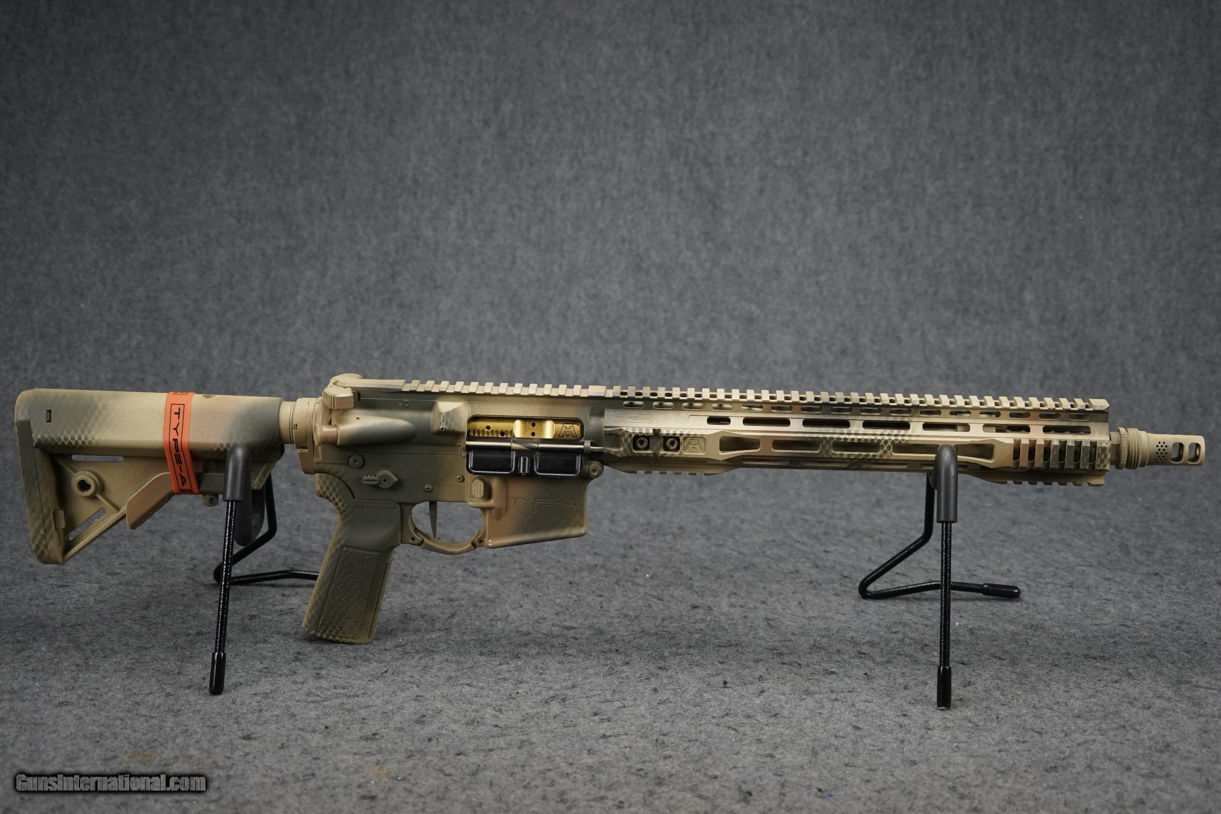 BG Defense Type-A SPR PRO 5.56 NATO 13.7" Pinned & Welded Barrel RATTLE CAN