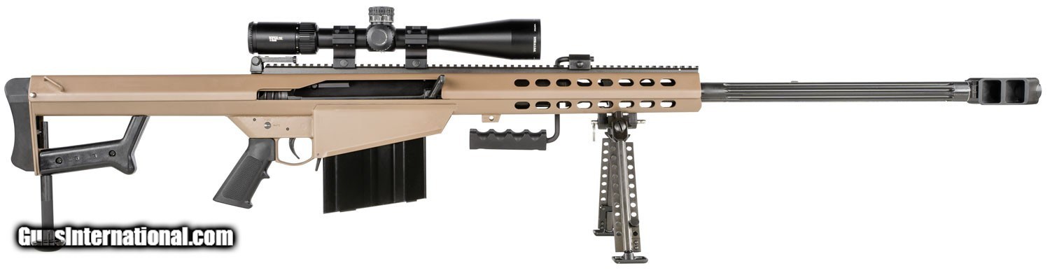 Barrett M82A1 50 BMG 29" Barrel FDE Vortex Scope Package 18890