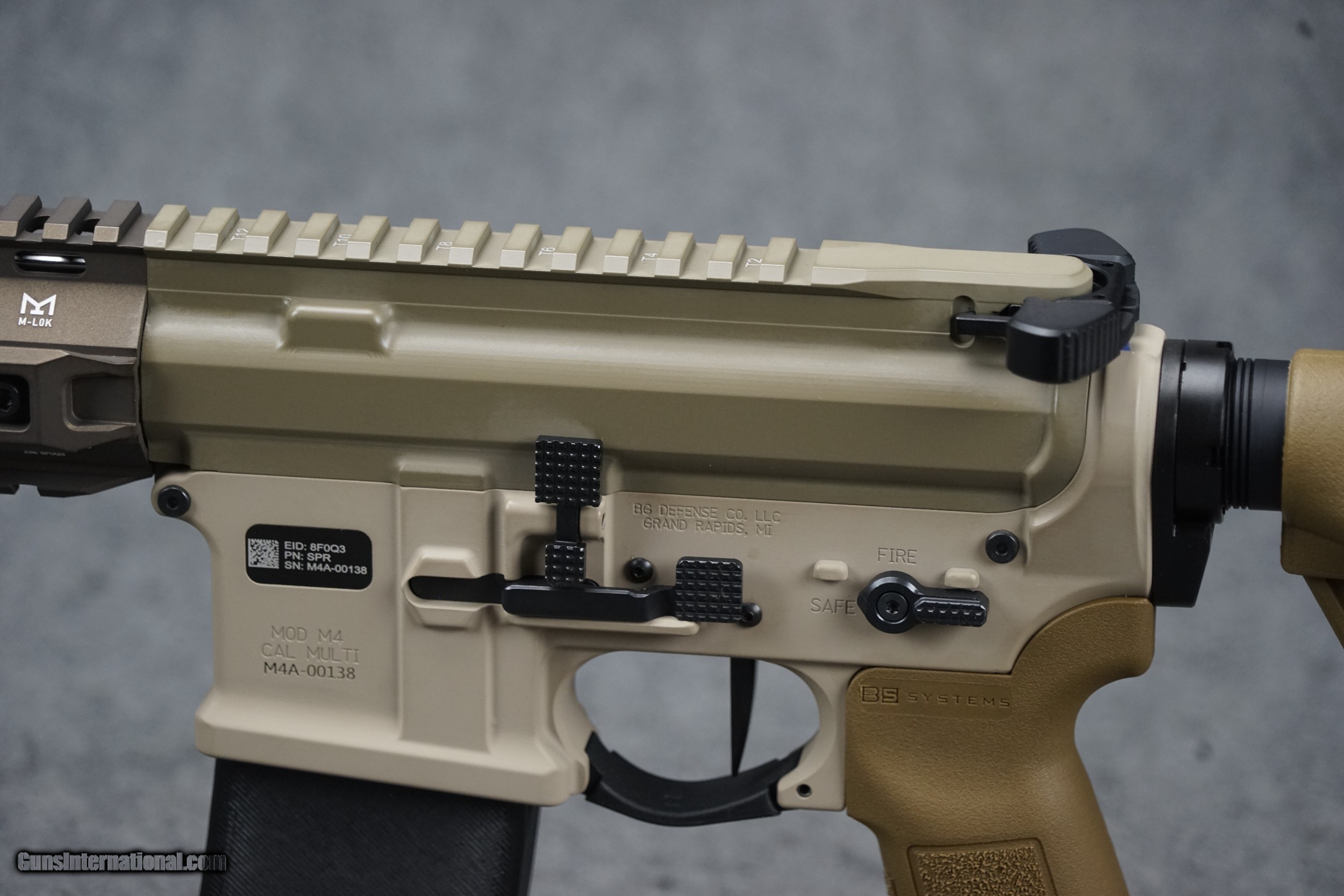 BG Defense Type-A Contractor 5.56 NATO 13.7" Barrel Multi-Tone FDE