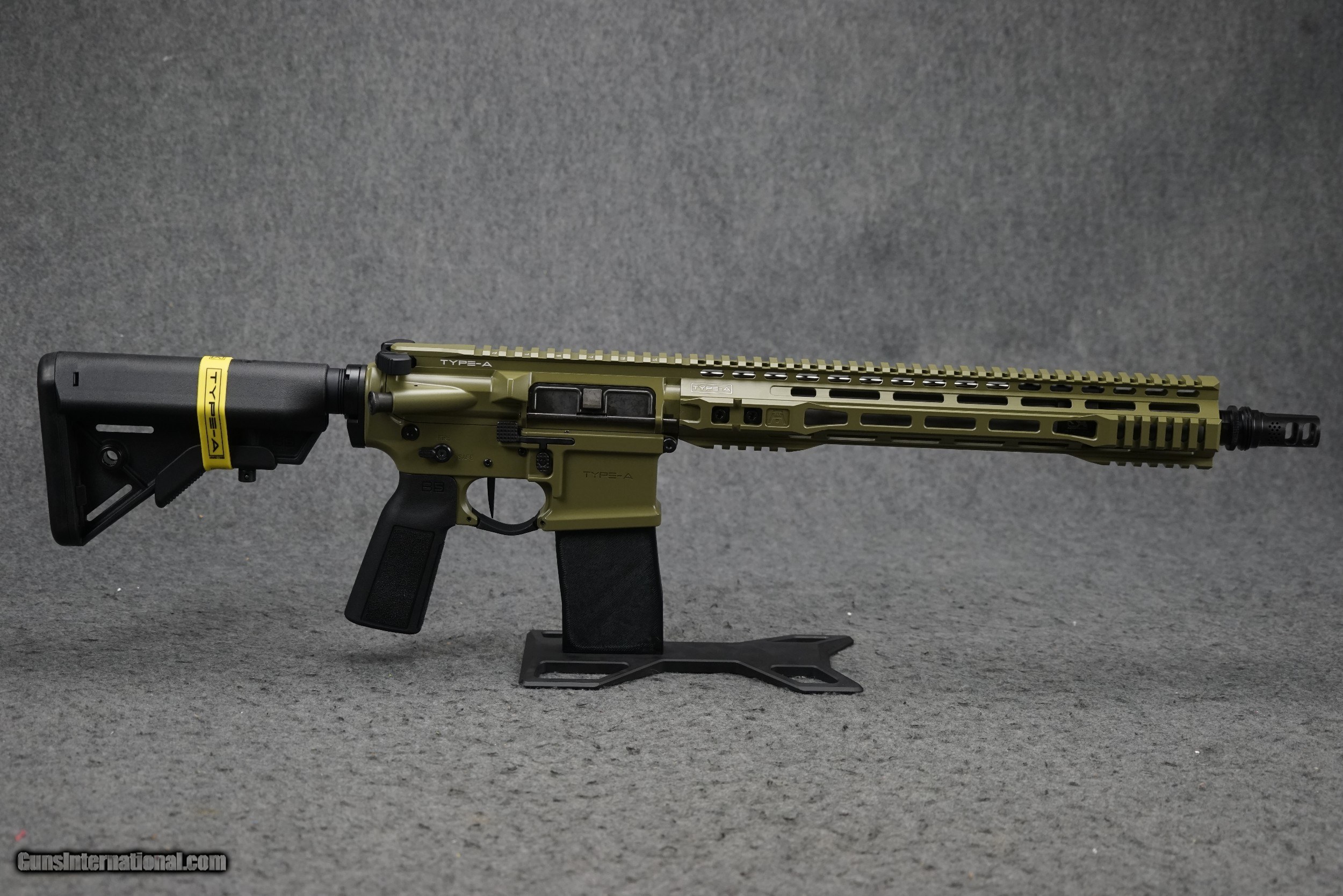 BG Defense Type-A Contractor 5.56 NATO 13.7" Barrel Bazooka Green