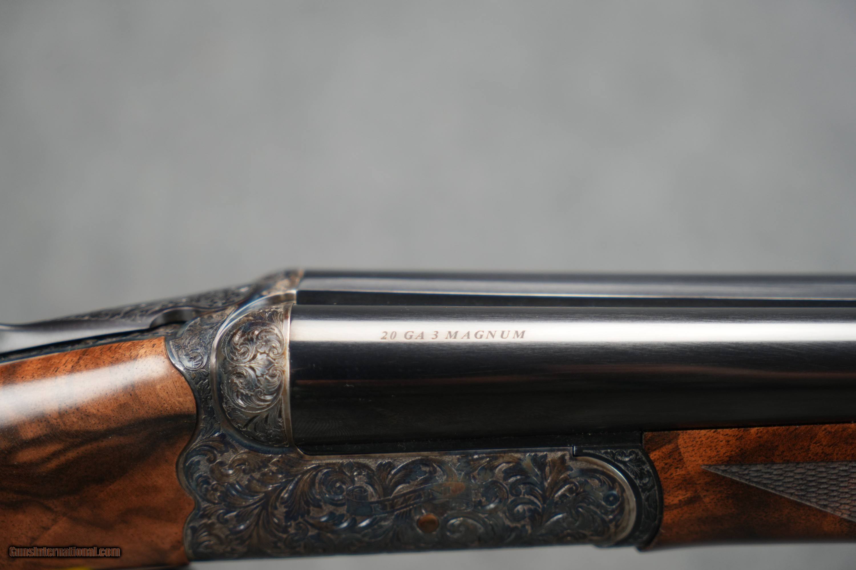 Rizzini BR550 RoundBody 20 Gauge 29" Barrels Color Case Hardened Finish