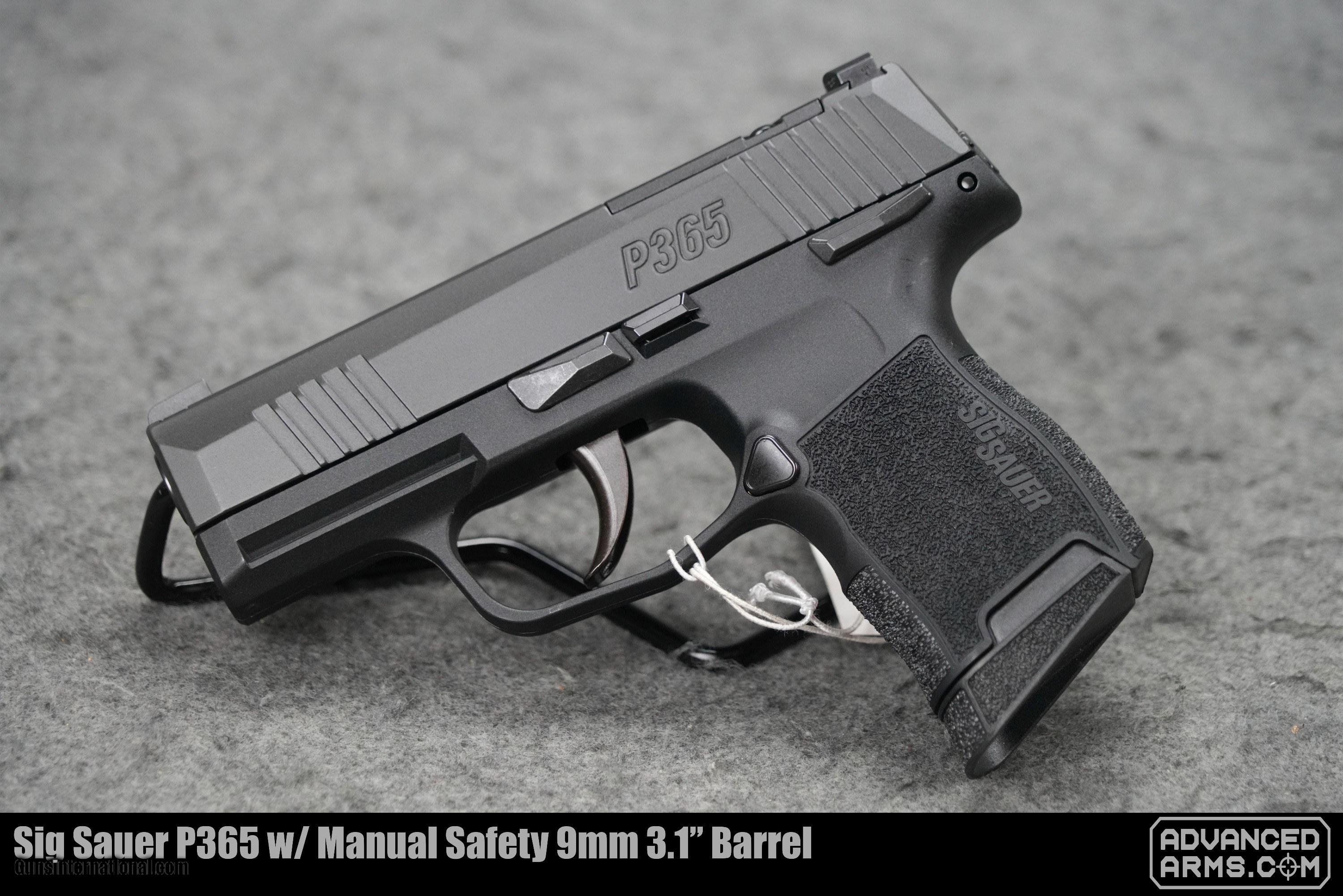 Sig Sauer P365 9mm 3.1" Barrel w/ Manual Safety