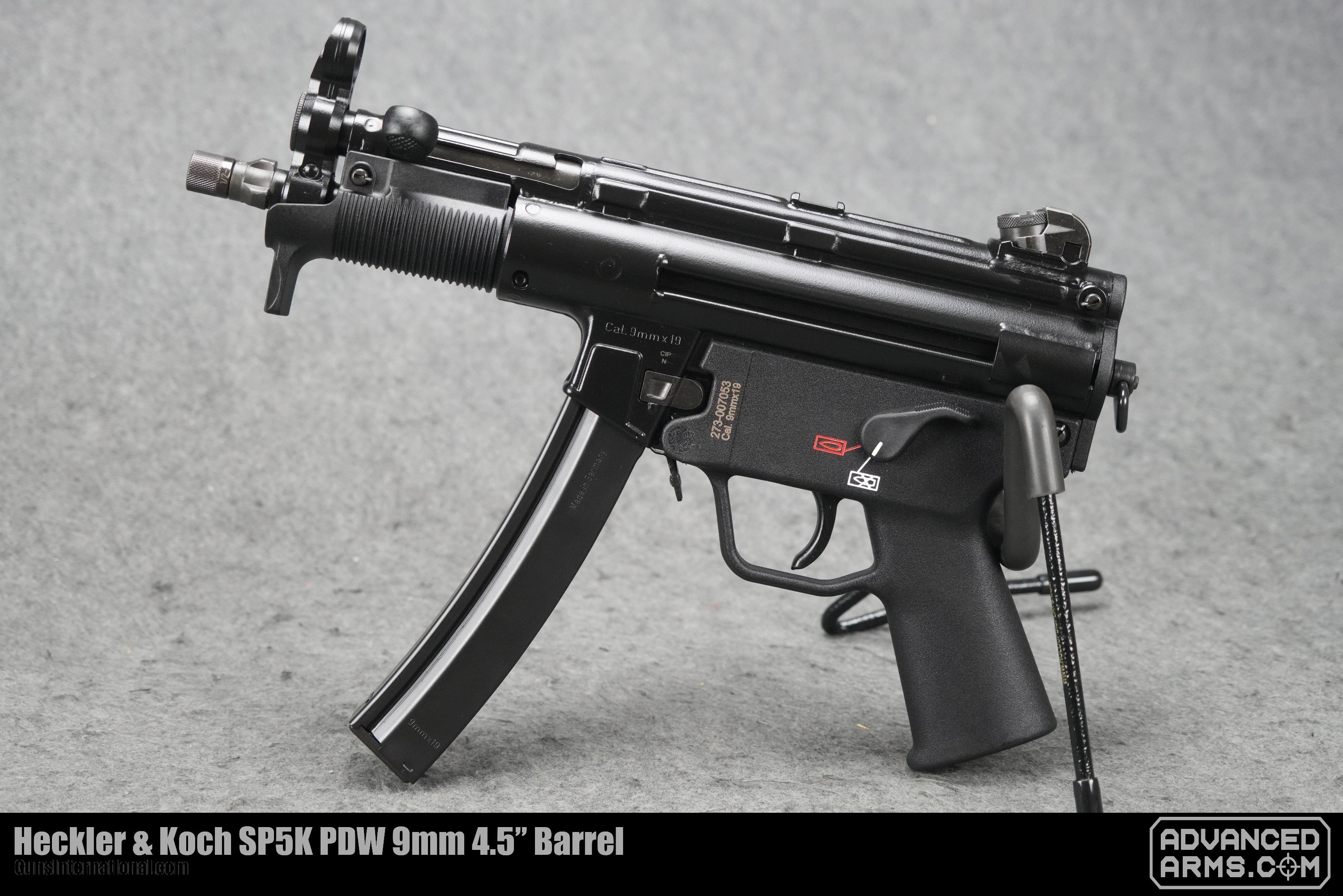 Heckler & Koch SP5K PDW 9mm 4.5” Barrel