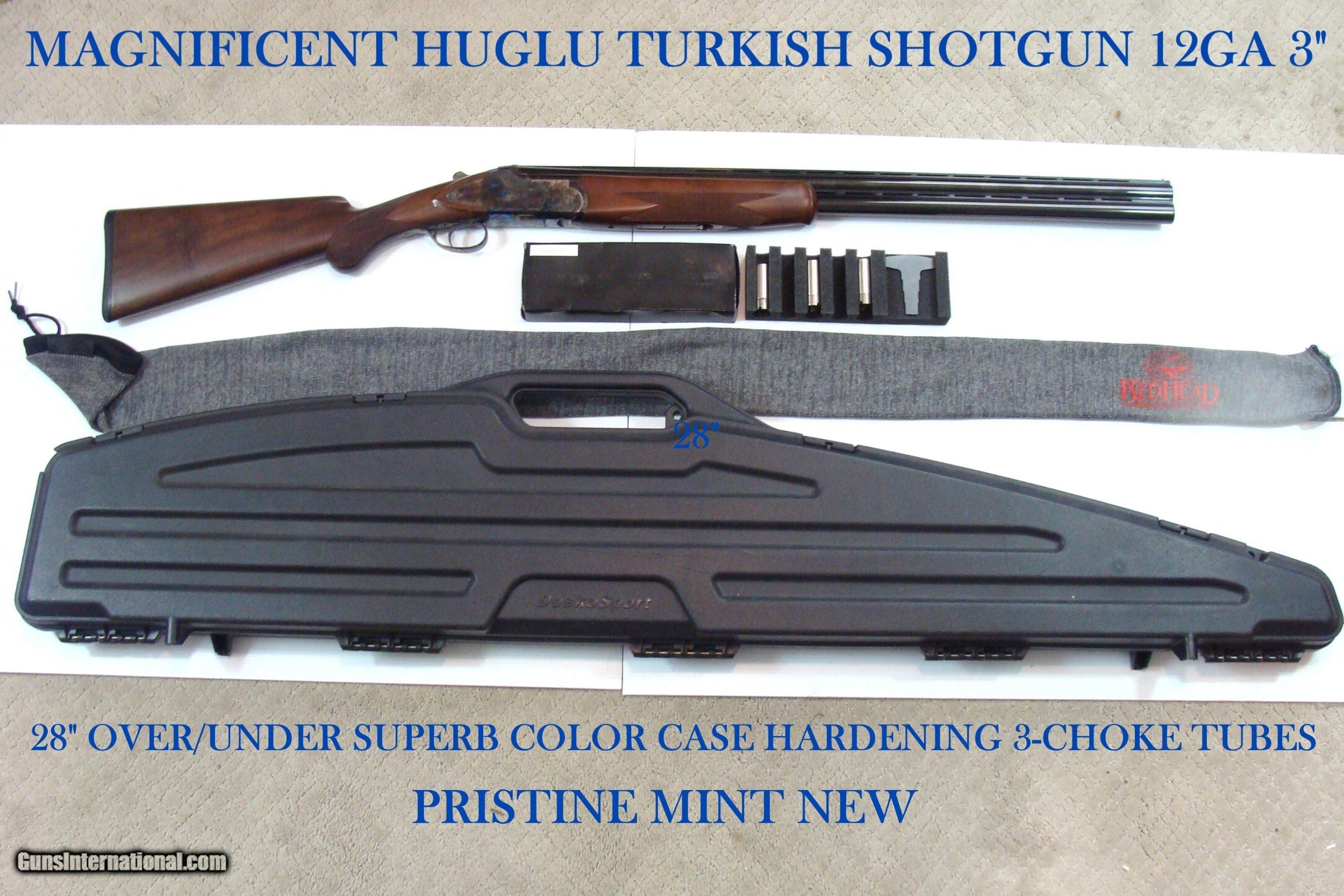 HUGLU (Turkish) CZ CORP. OF AMERICA IMPORTED RINGNECK 12ga, 3" MAGNUM ...