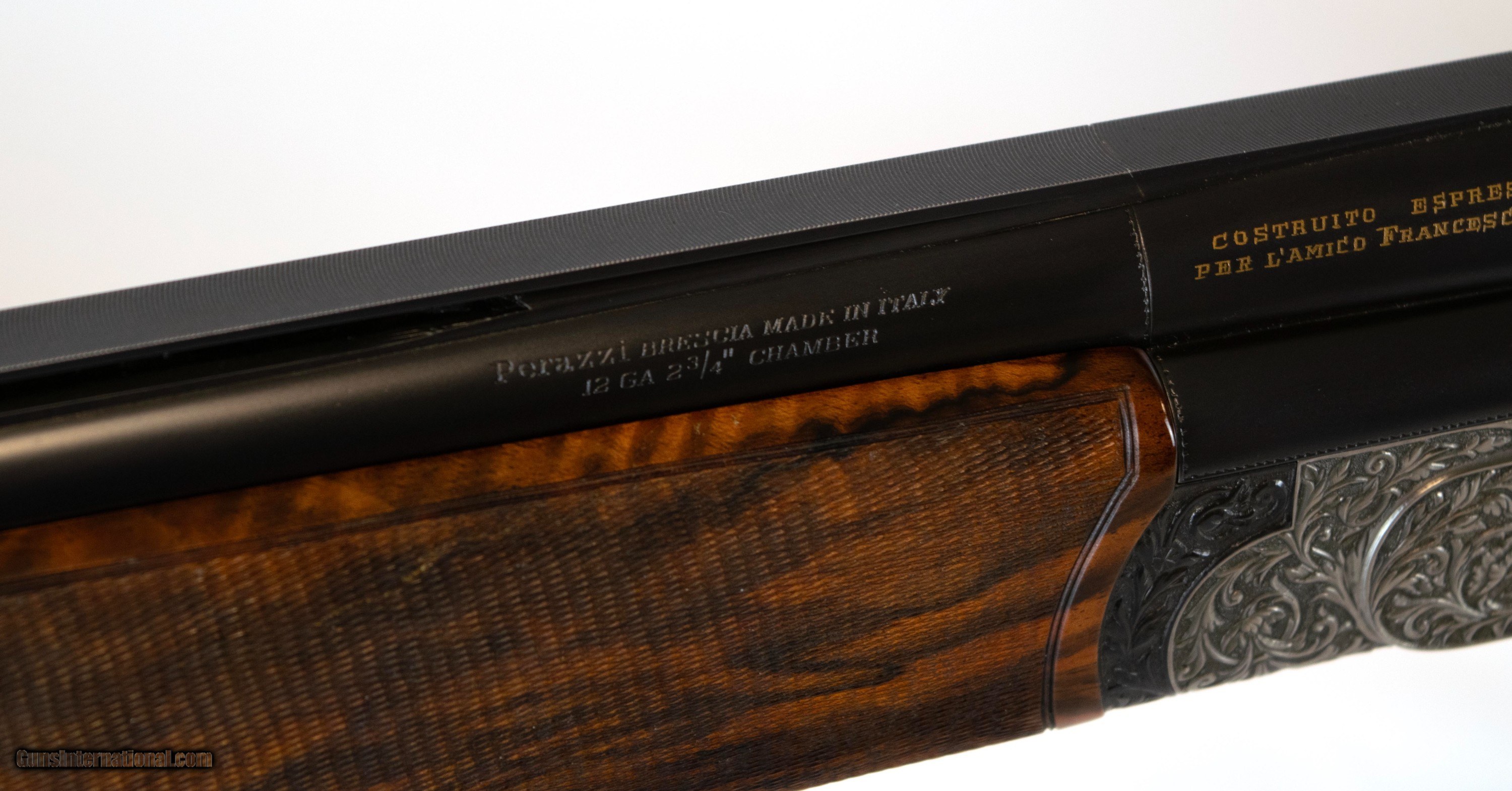 Perazzi SCO Extra Type IV – 12ga 29 1/2” Engraved by Angelo Galeazzi