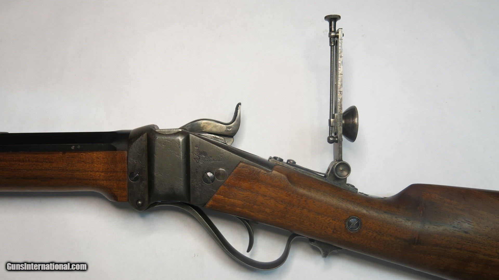 Springfield Armory Trapdoor / Sharps Sporting Rifle Serial number 390407
