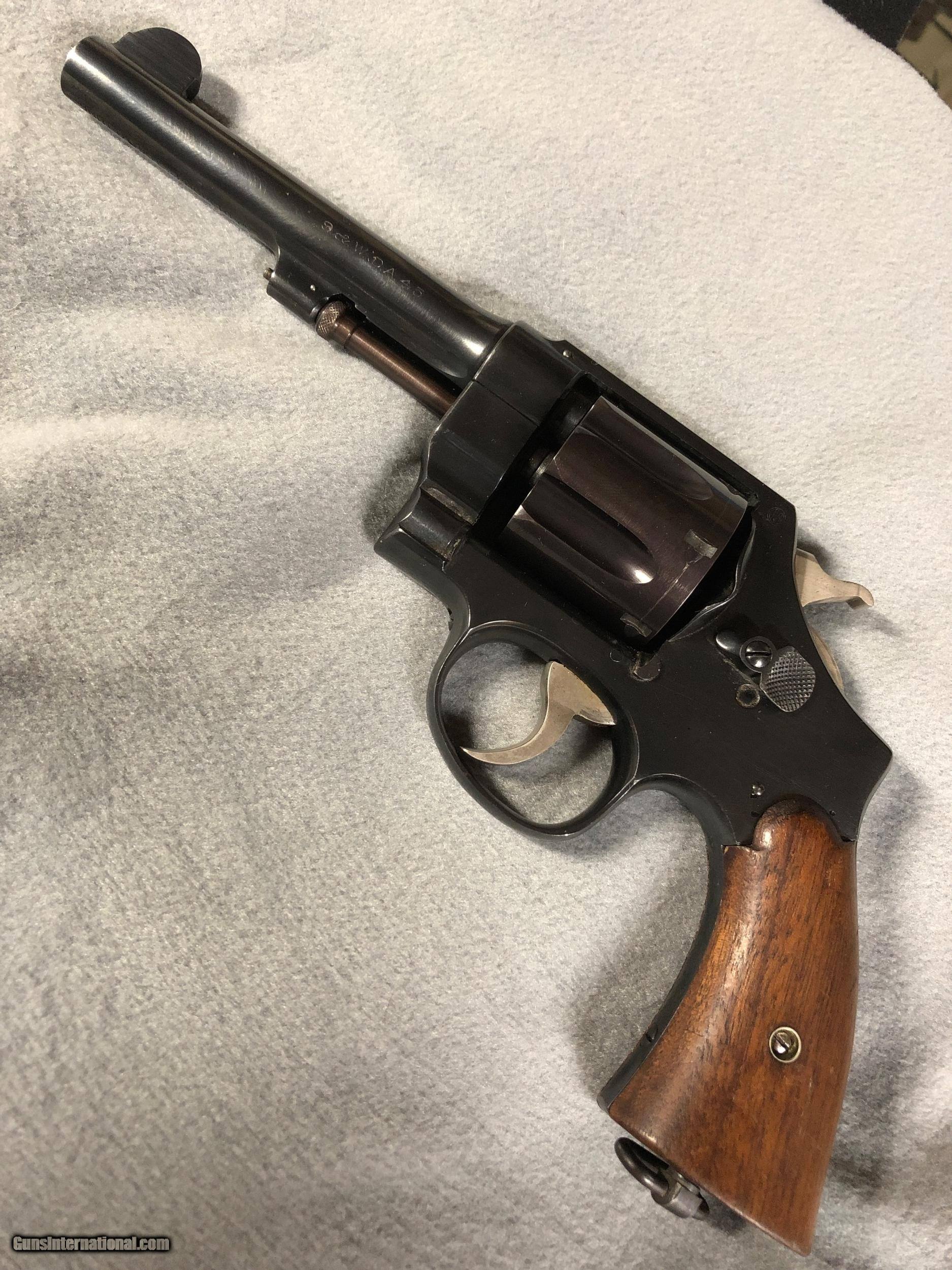 Smith & Wesson 1917 45 Hand Ejector US Property #31112
