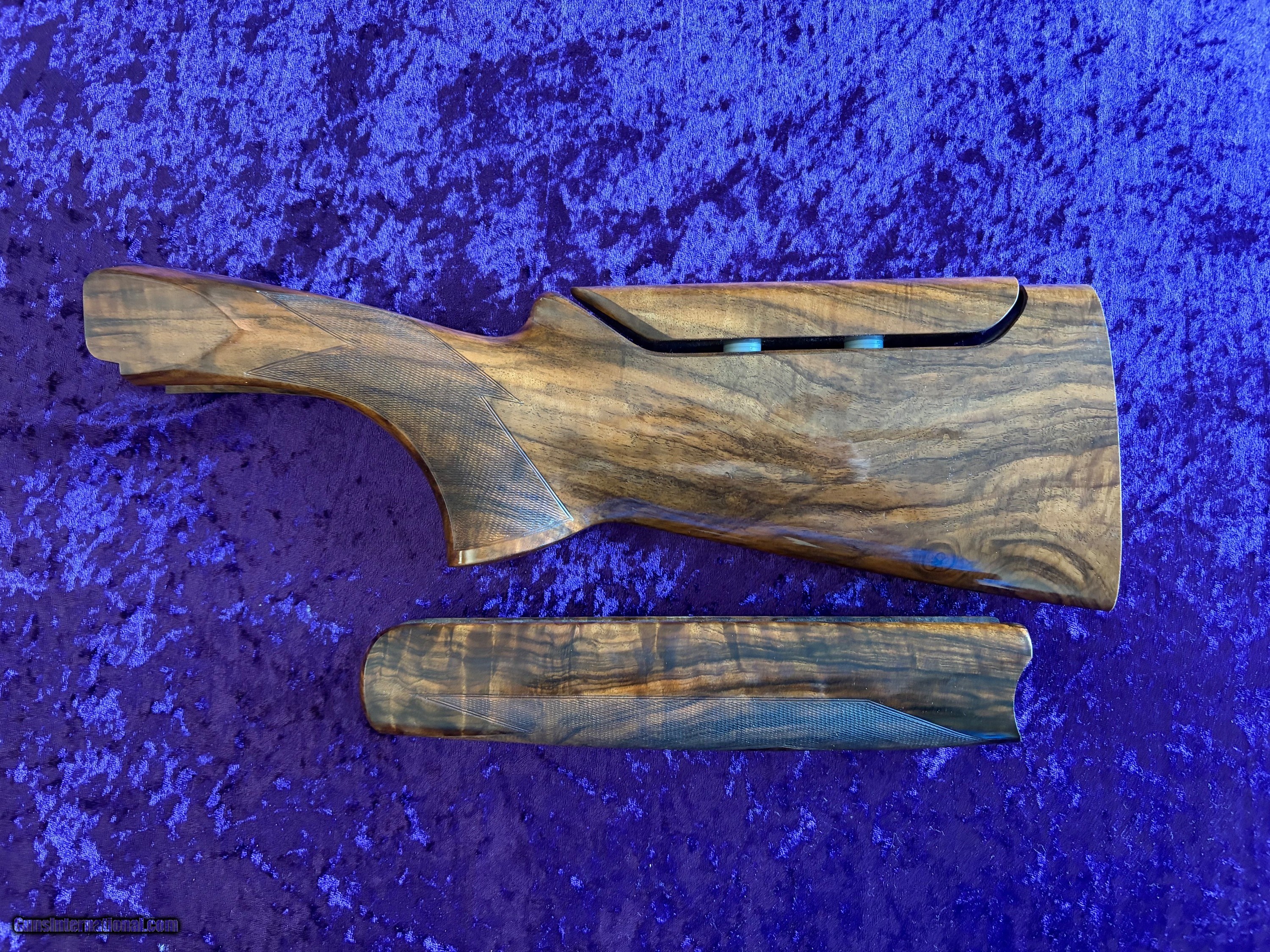 Perazzi MX2000 Rt Hand cast off Stock & Forend for sale