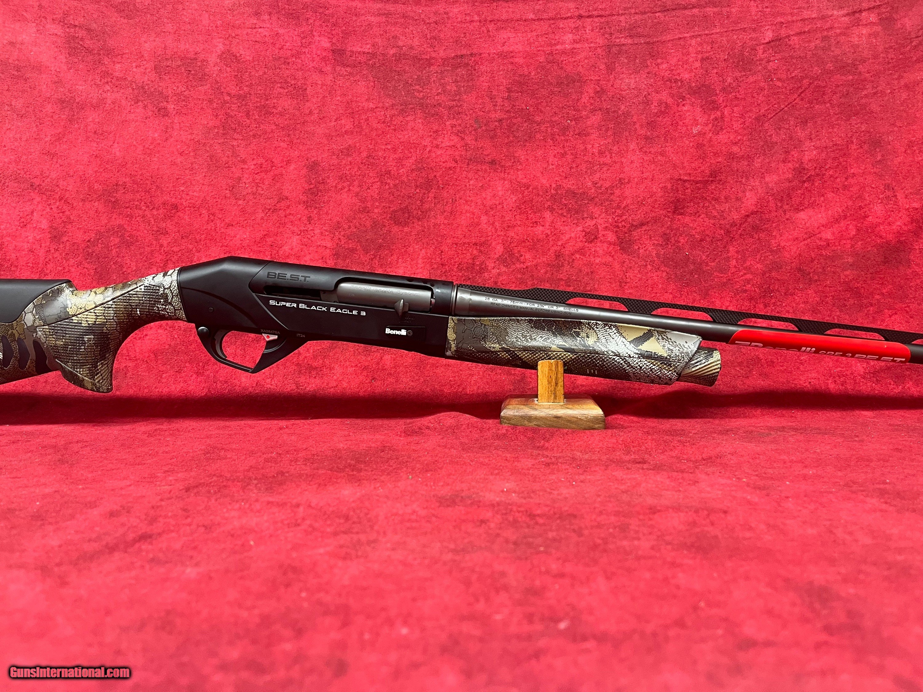 Benelli Super Black Eagle 3 Performance Shop 28ga 3" 28" Opti Timber 11357