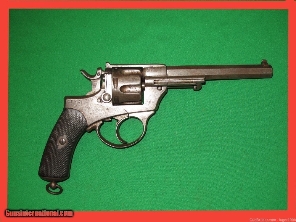 Antique Italian Military Double Action Revolver