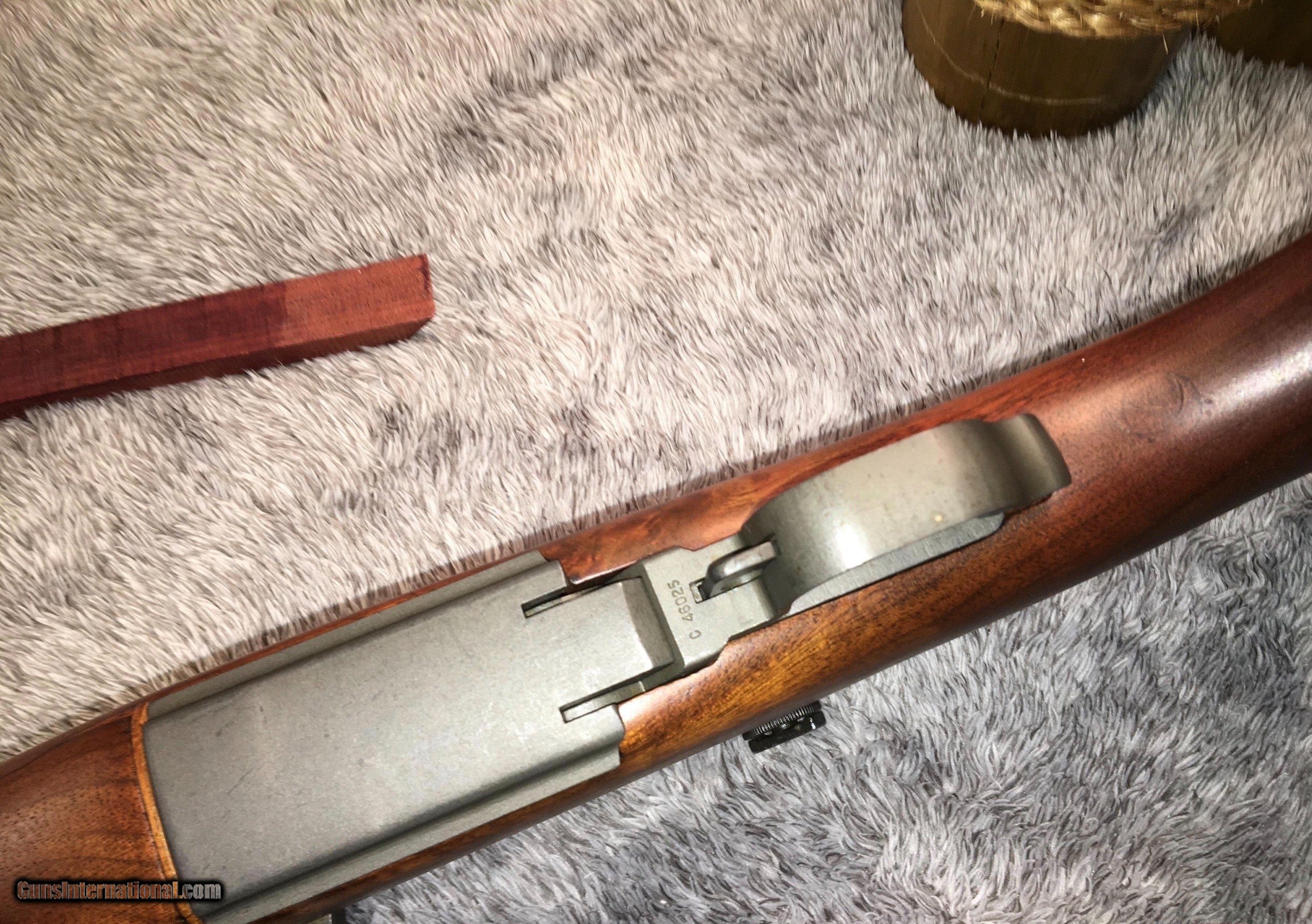 Springfield Amory WWII M1 Garand Gas Trap Type II, Serial #18505, Rare ...