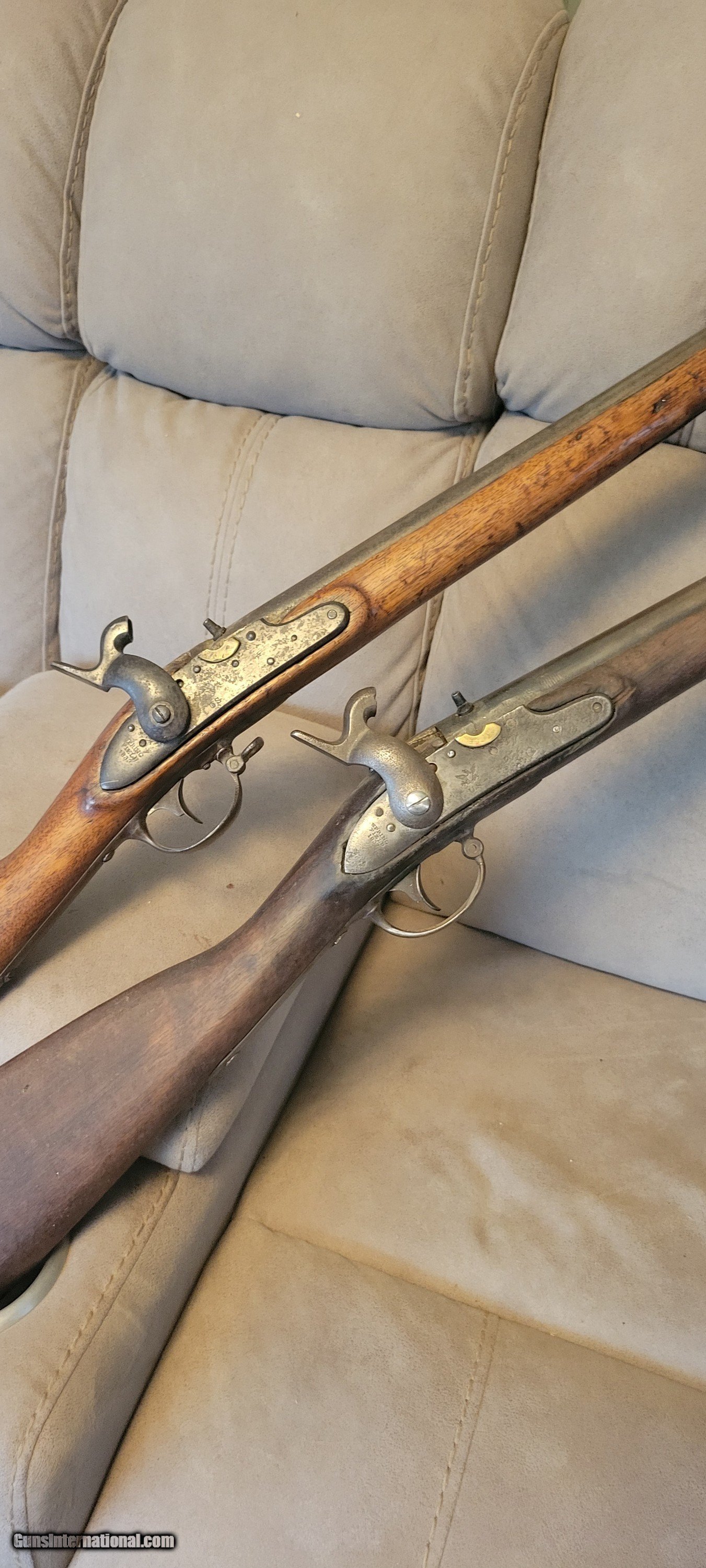 Converted Springfield Muskets .69