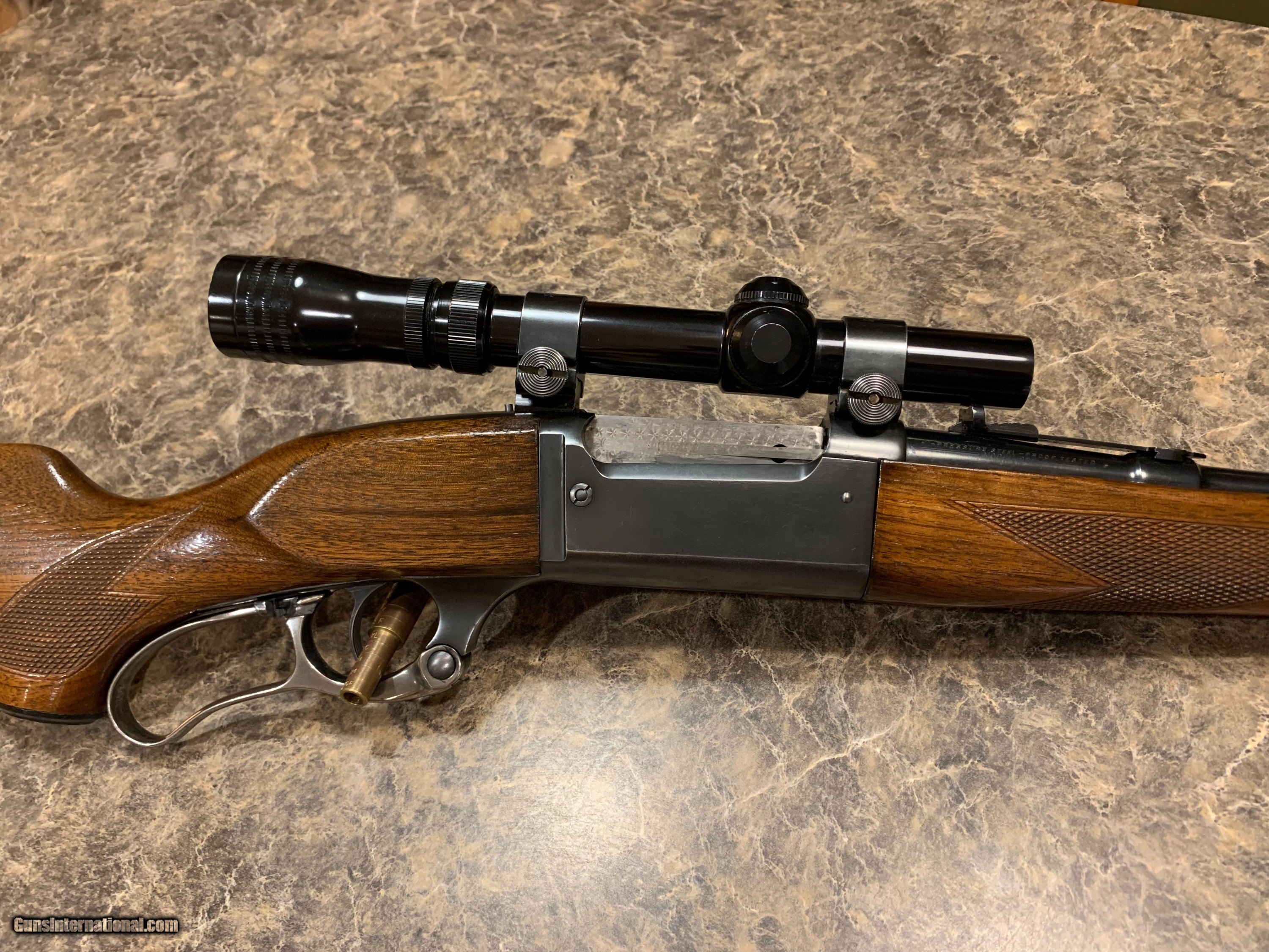 Savage 99F Featherweight 308 Winchester Redfield Wide view 1-3/4-5x scope