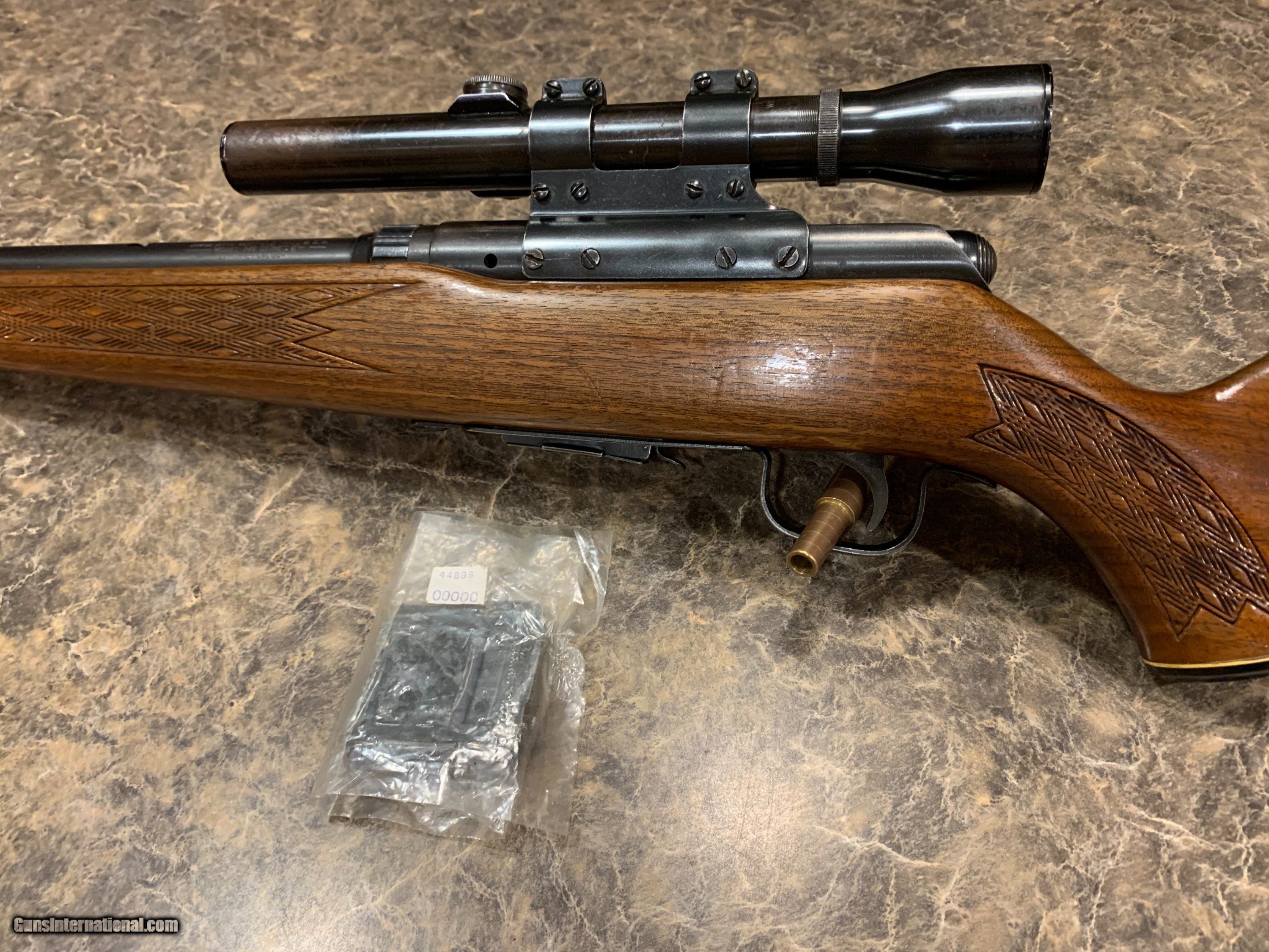 Savage Model 340 Series E 22 Hornet with Weaver K3 3x scope