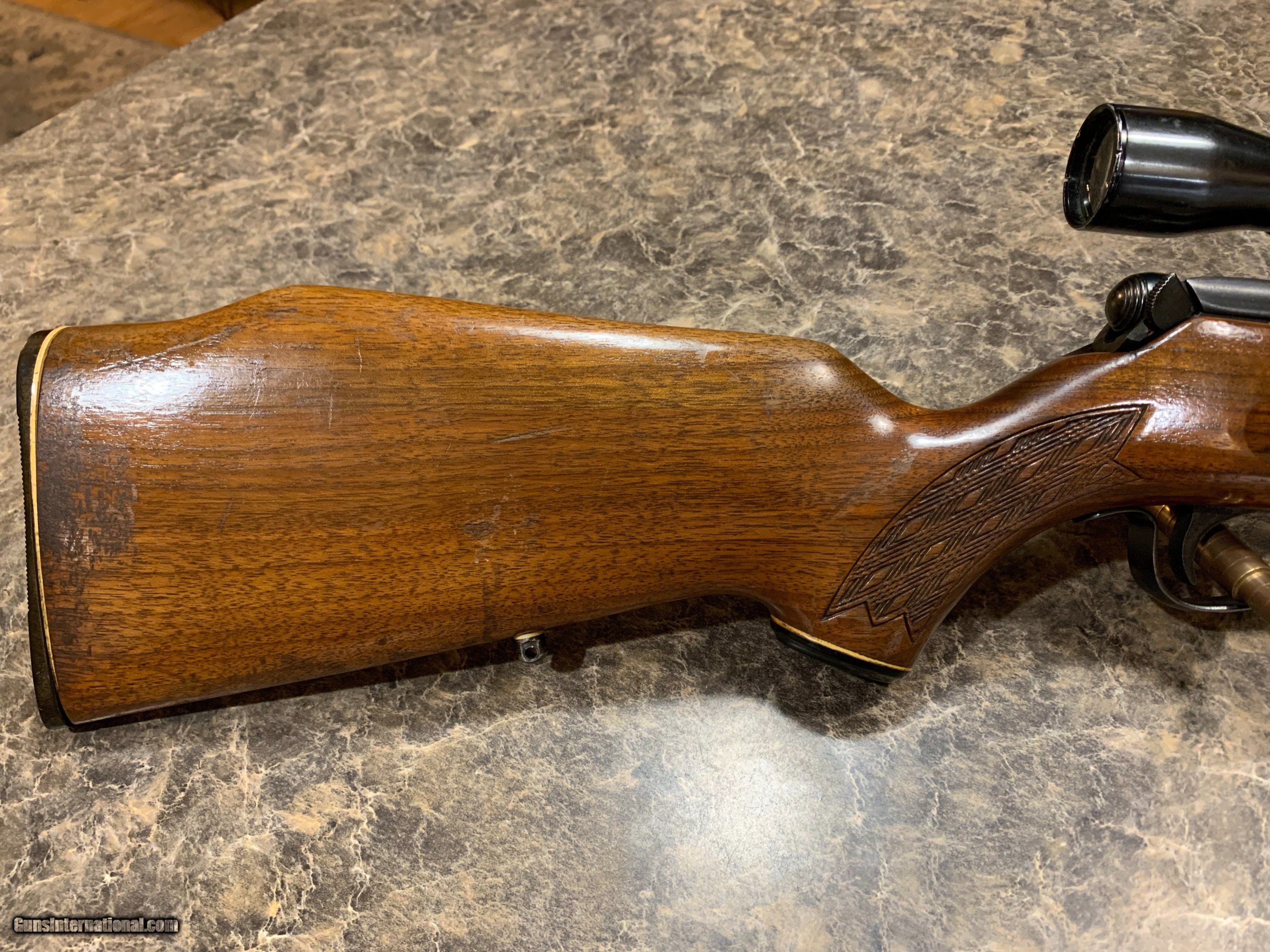 Savage Model 340 Series E 22 Hornet with Weaver K3 3x scope