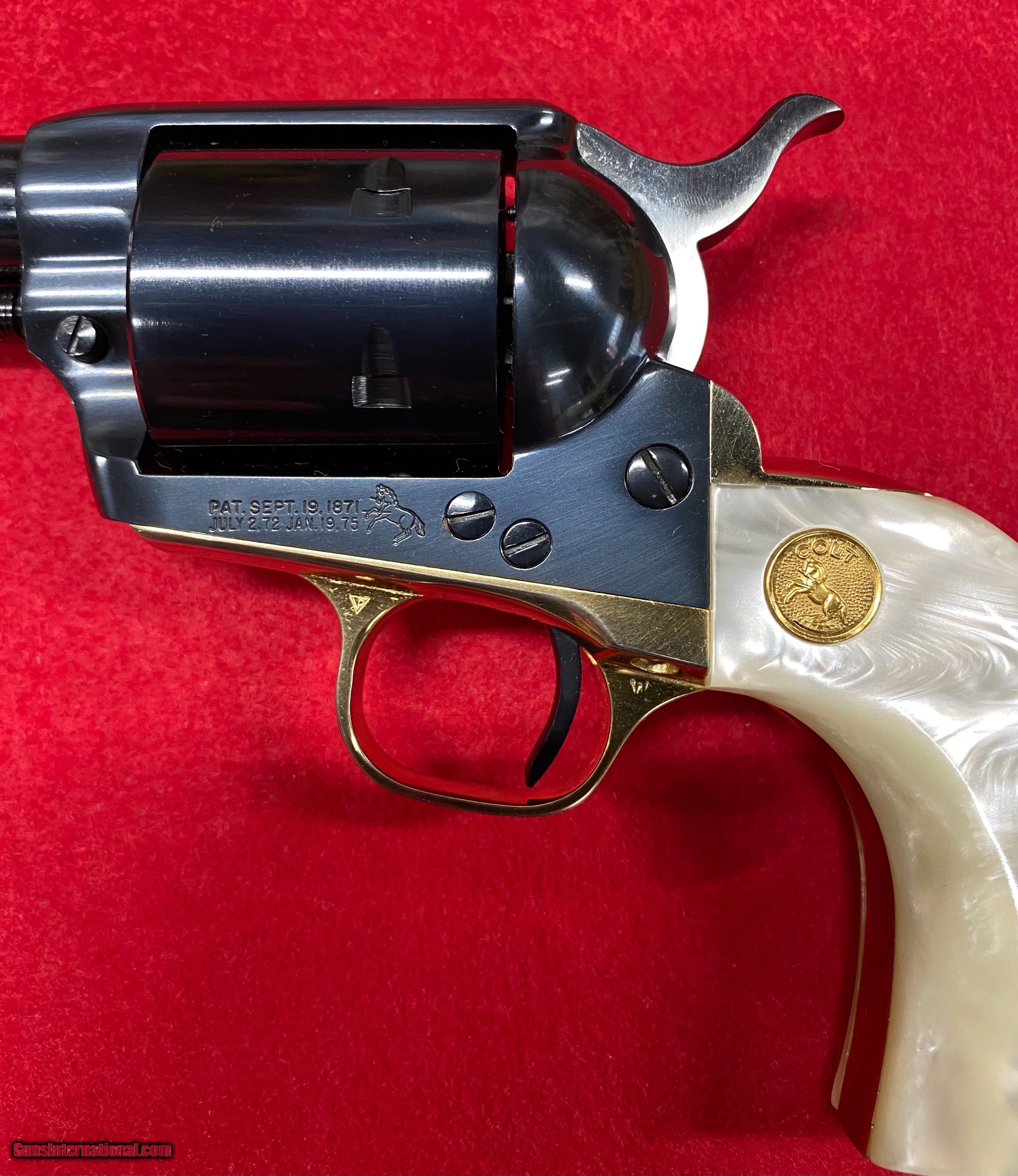 Vintage Colt SAA Commemorative 1963 West Virginia Statehood Centennial .45