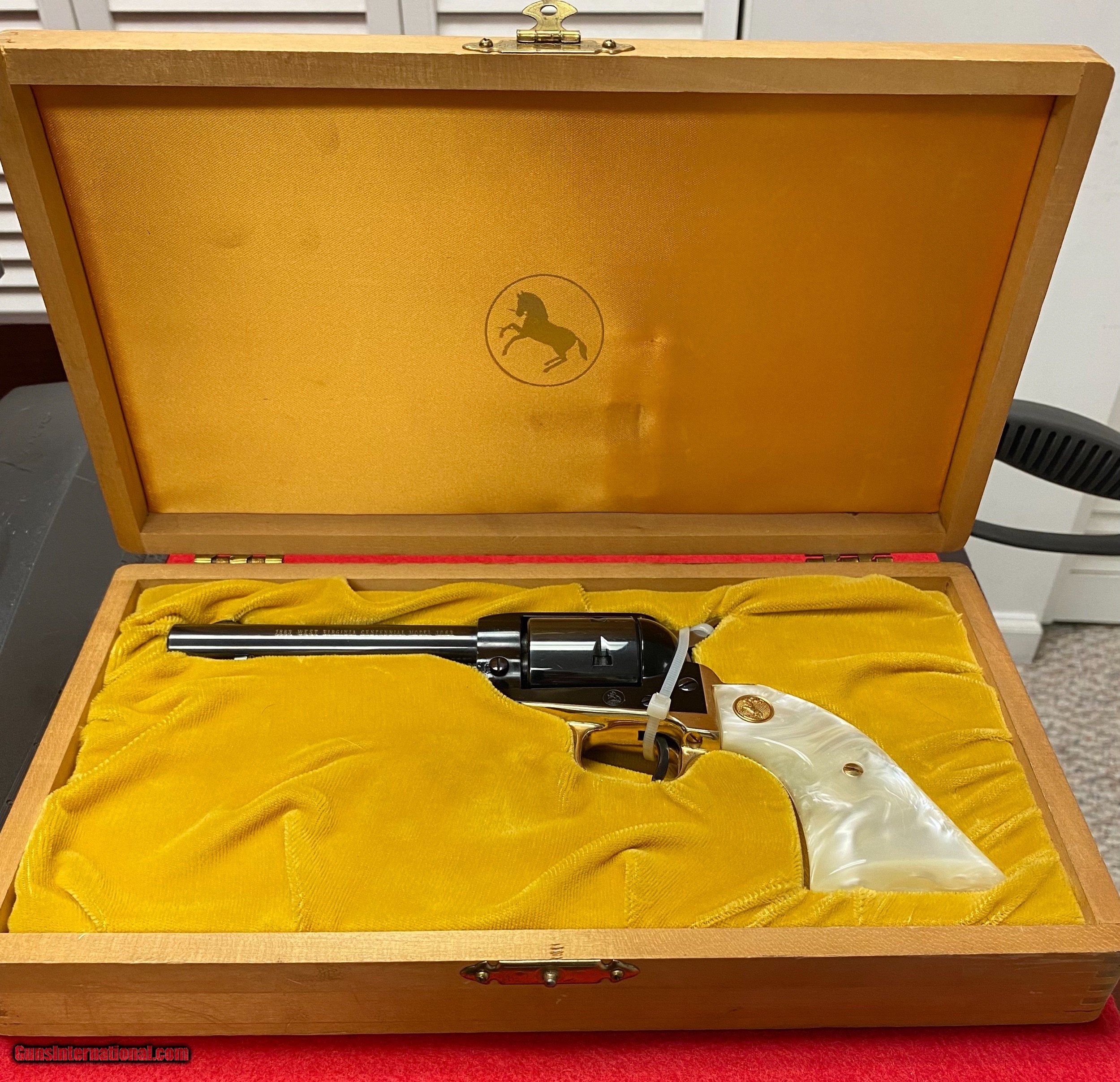 Vintage Colt West Virginia Centennial Commemorative Revolver .22 Mfg 1963