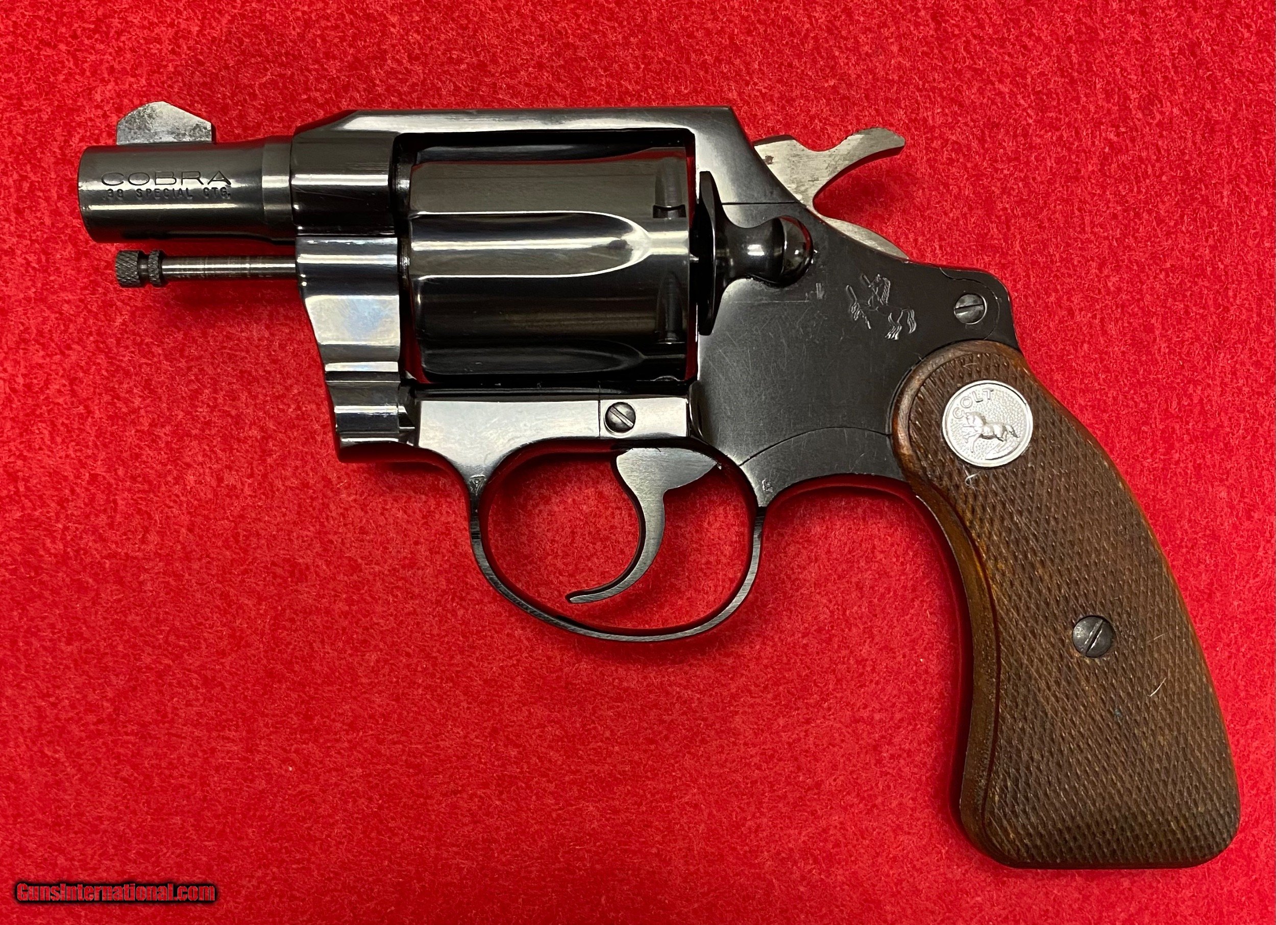 Vintage Colt Cobra .38 Special Snub Nose From 1965 Excellent Condition