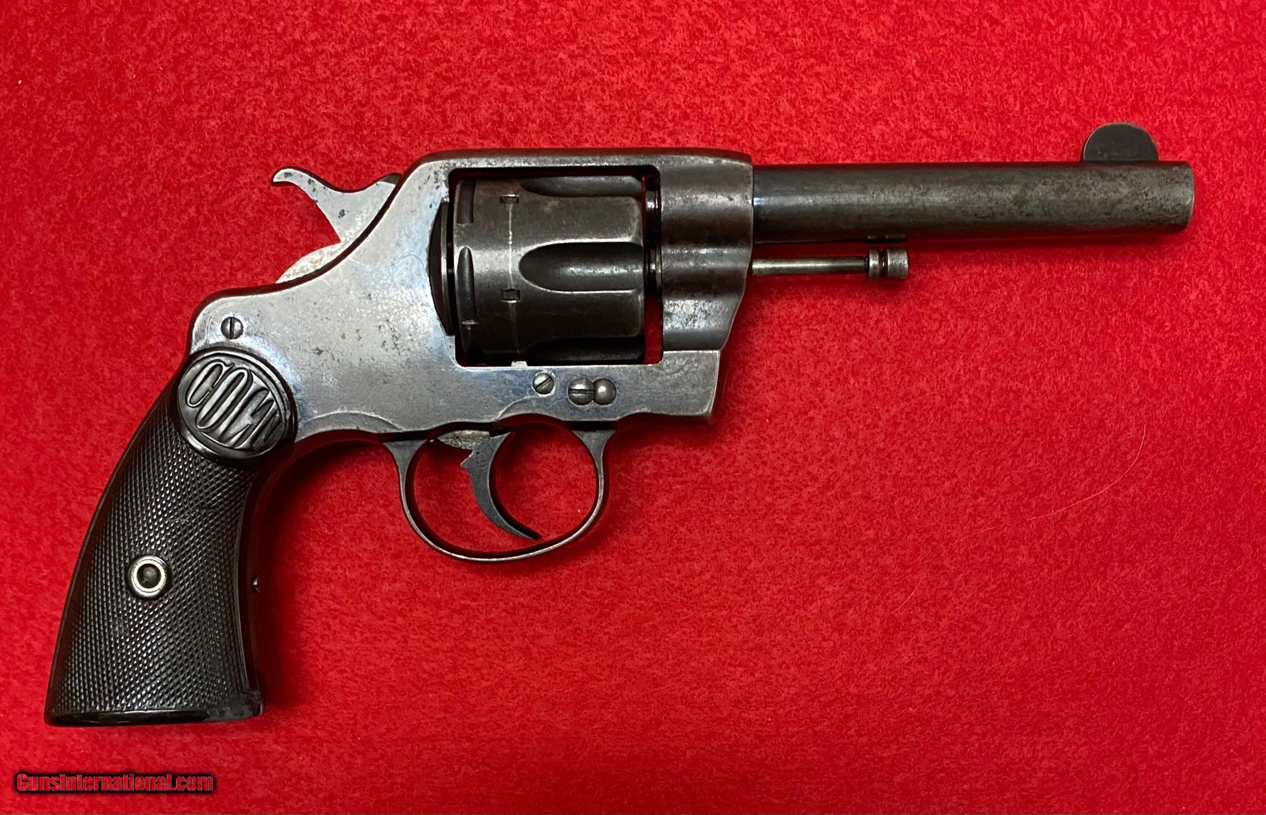 Vintage Colt New Army/Navy D.A. Revolver .41 Colt with 4 1/2” barrel Manufactured in 1904