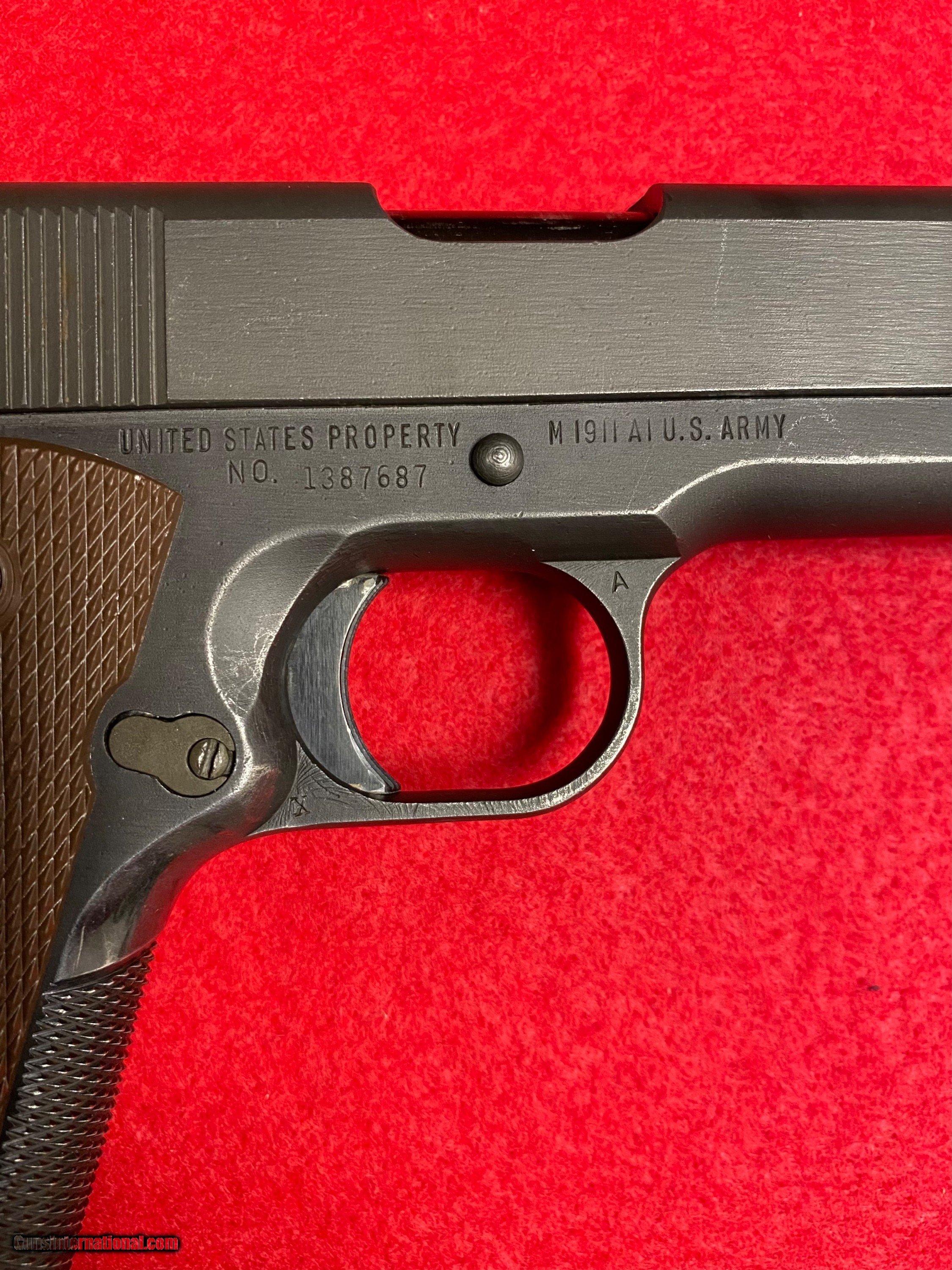 Vintage WW2 Remington Rand 1911 .45 ACP in Excellent Condition ...