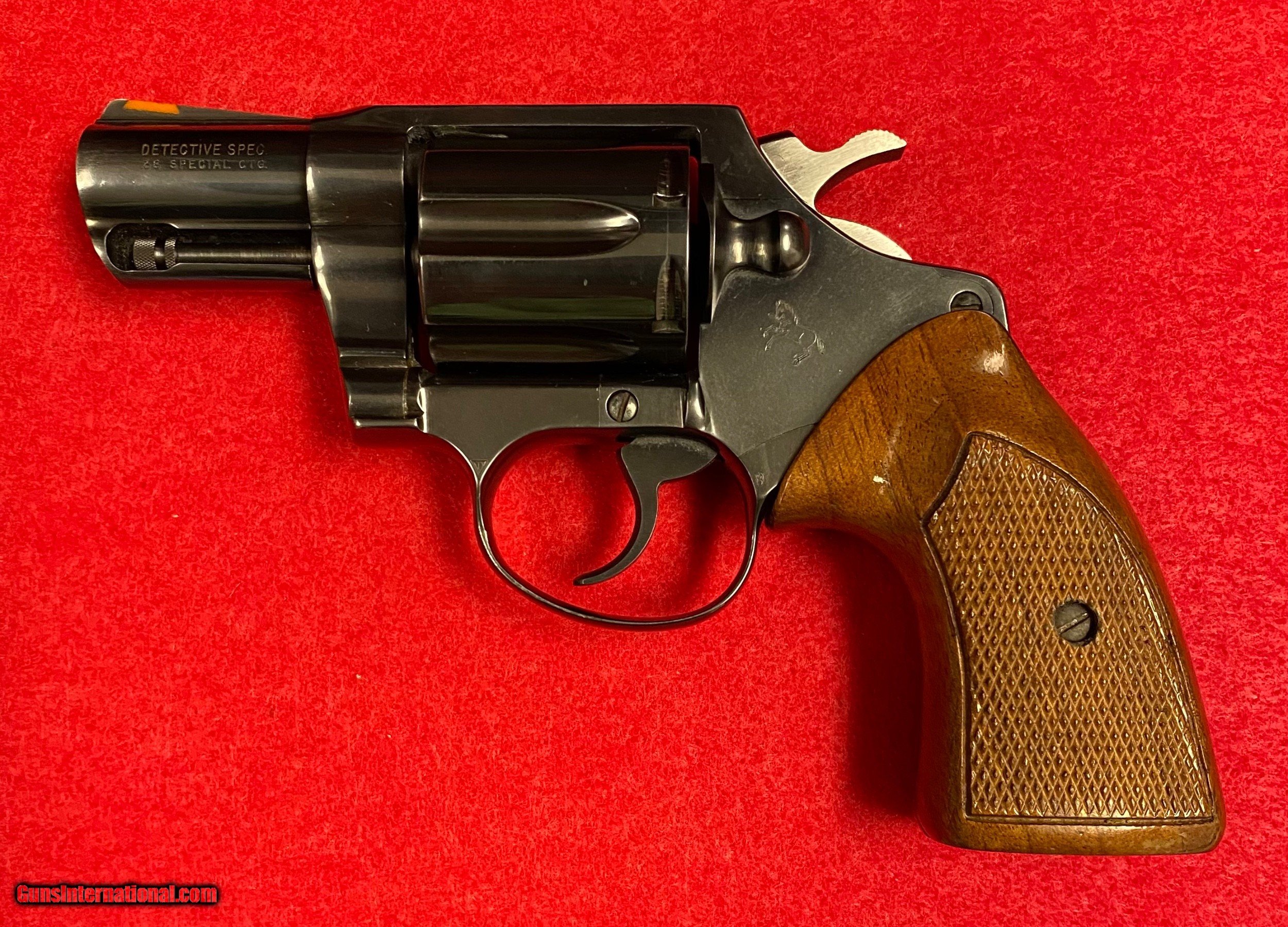 Vintage Colt Detective Special 3rd Issue .38 Special Snub Nose Revolver ...