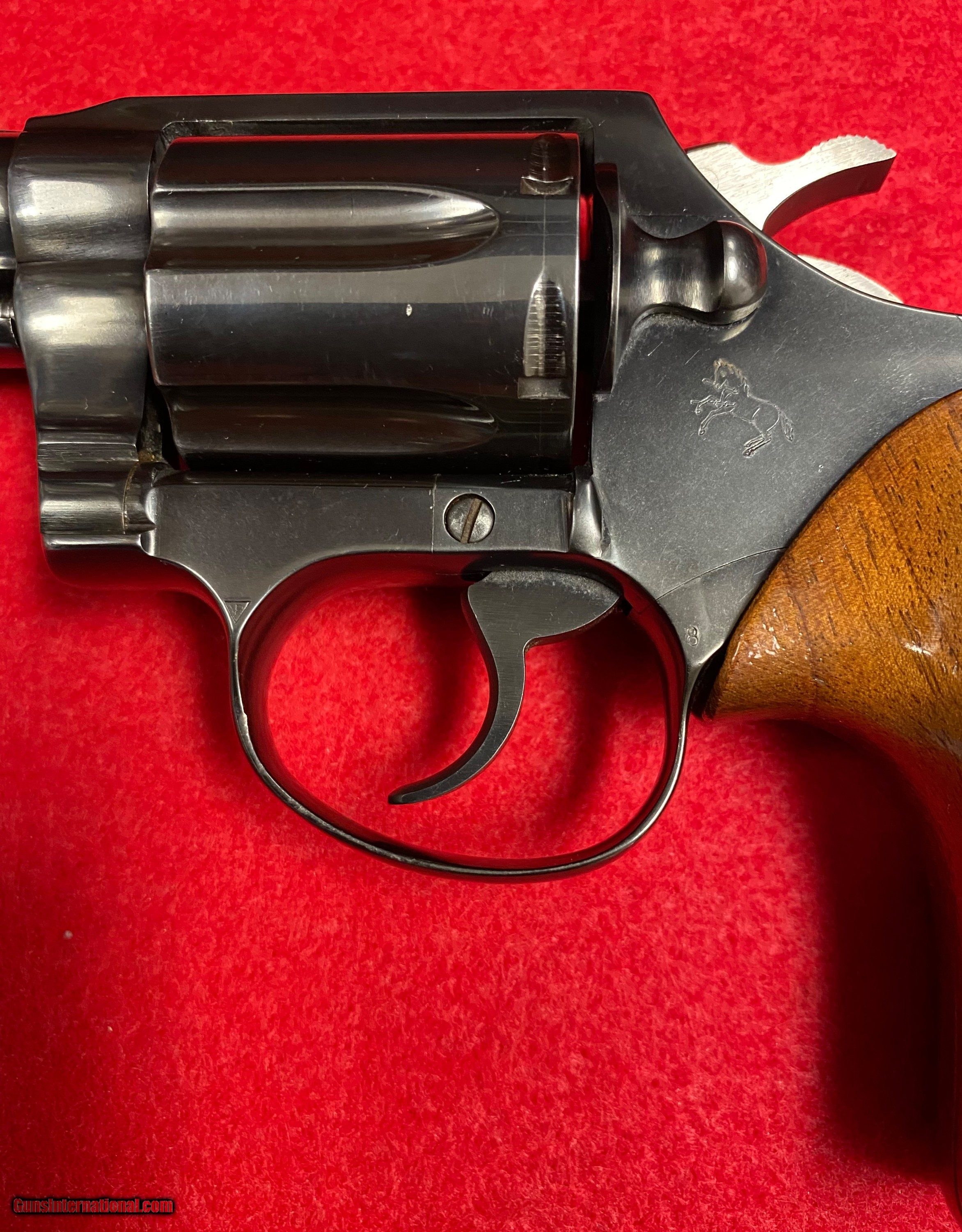 Vintage Colt Detective Special 3rd Issue .38 Special Snub Nose Revolver ...