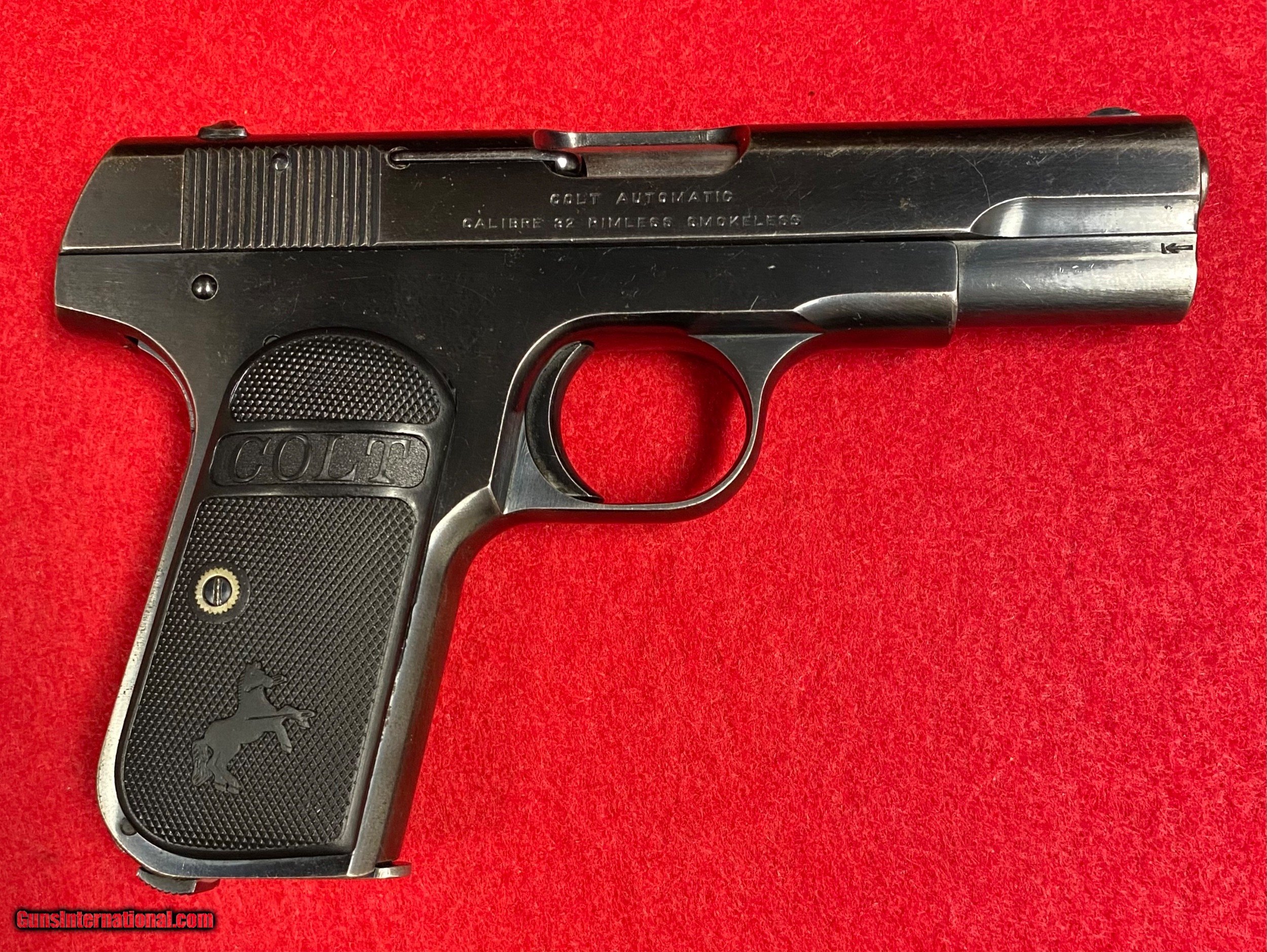 Vintage Colt Model 1903 Pocket .32 ACP with Two Tone magazine from WW1 ...