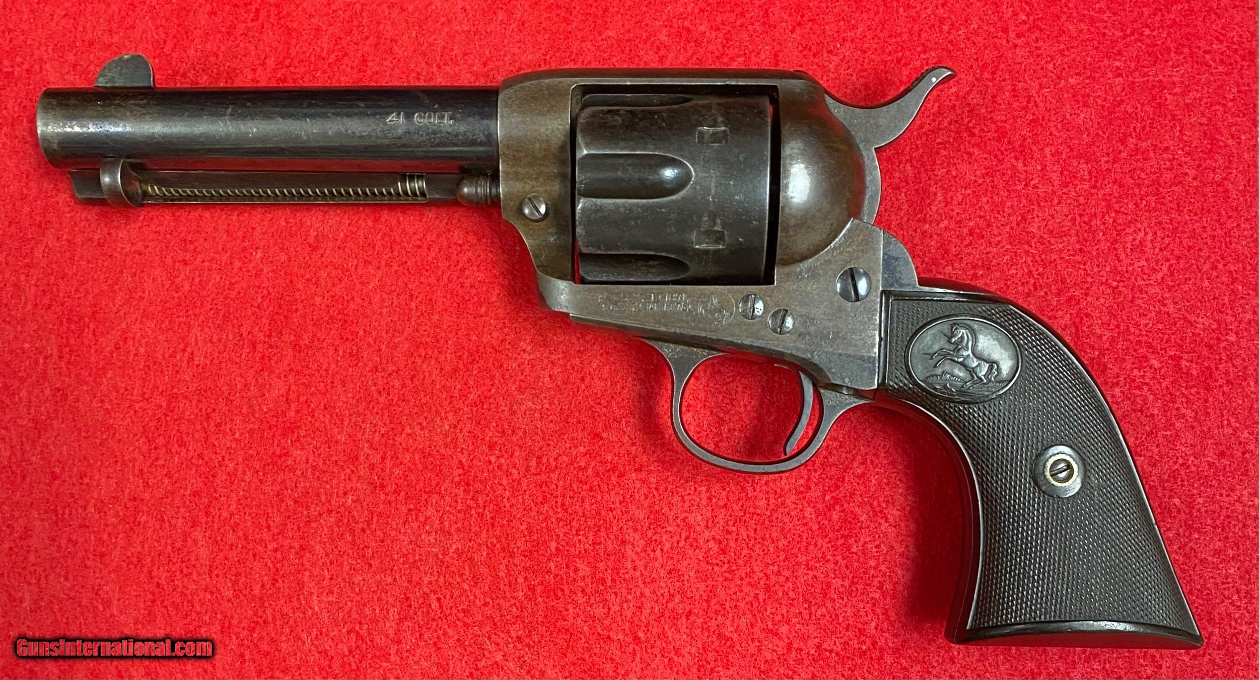 Vintage Colt SAA .41 First Generation Revolver with 4 3/4” Barrel ...