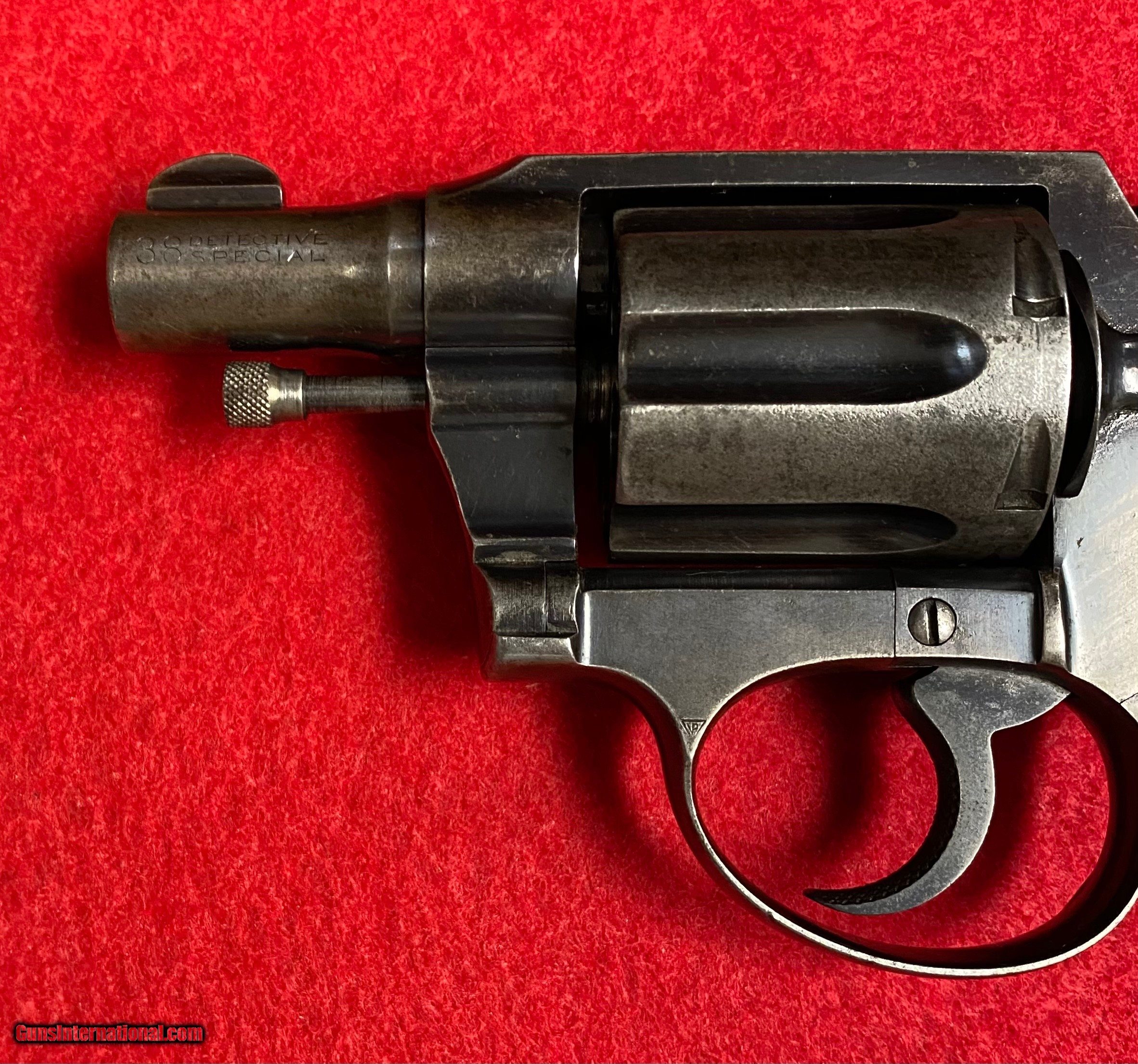 Vintage Colt Detective Special First Issue Revolver .38 Special Early ...