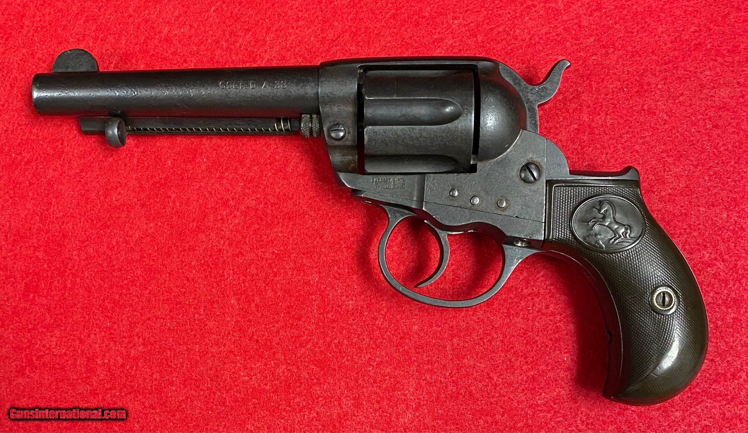 Vintage Colt Model 1877 Lightning D.A. . 38 Revolver All Matching ...