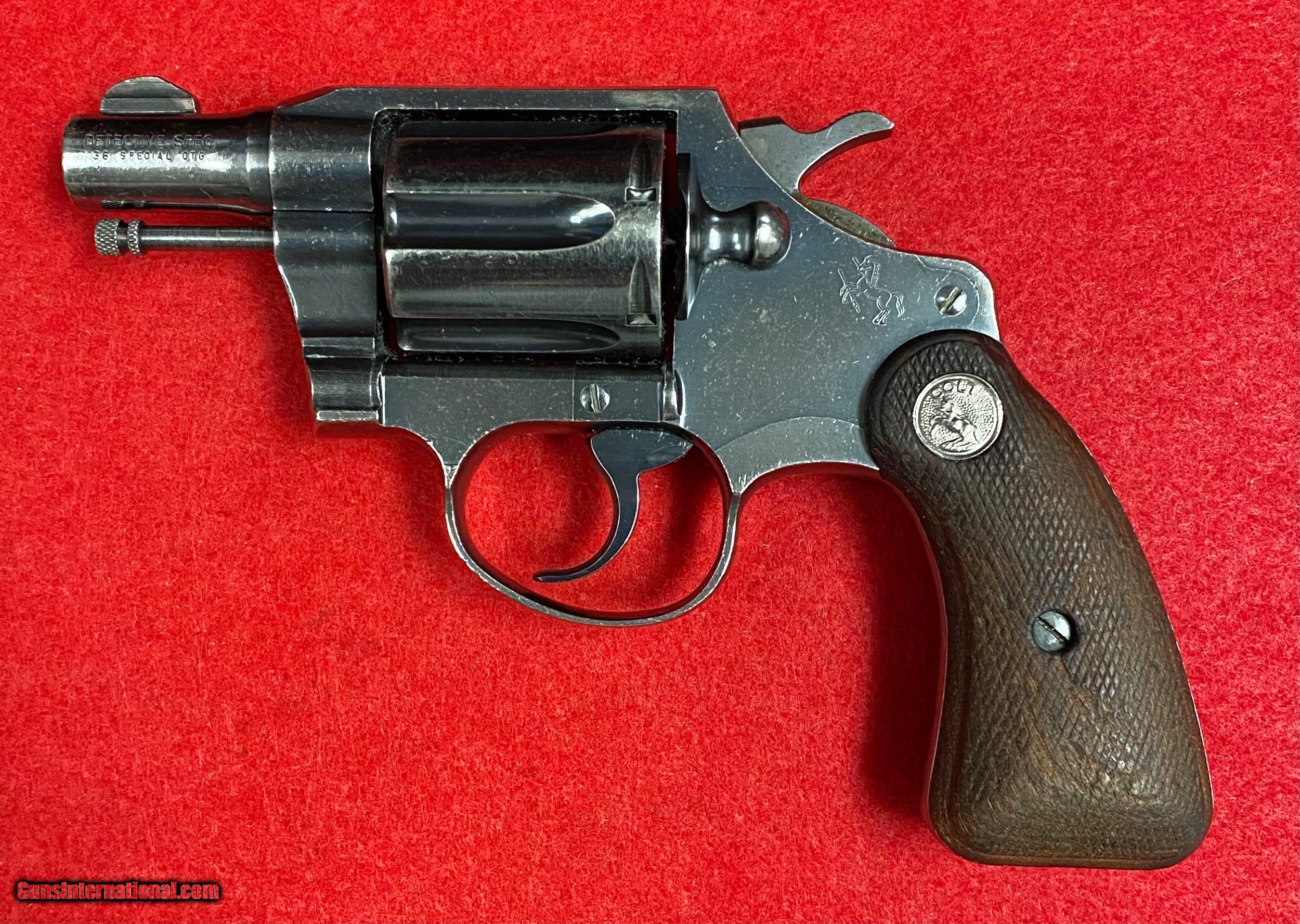 Vintage Colt Detective Special Second Issue .38 Special Snub Nose ...