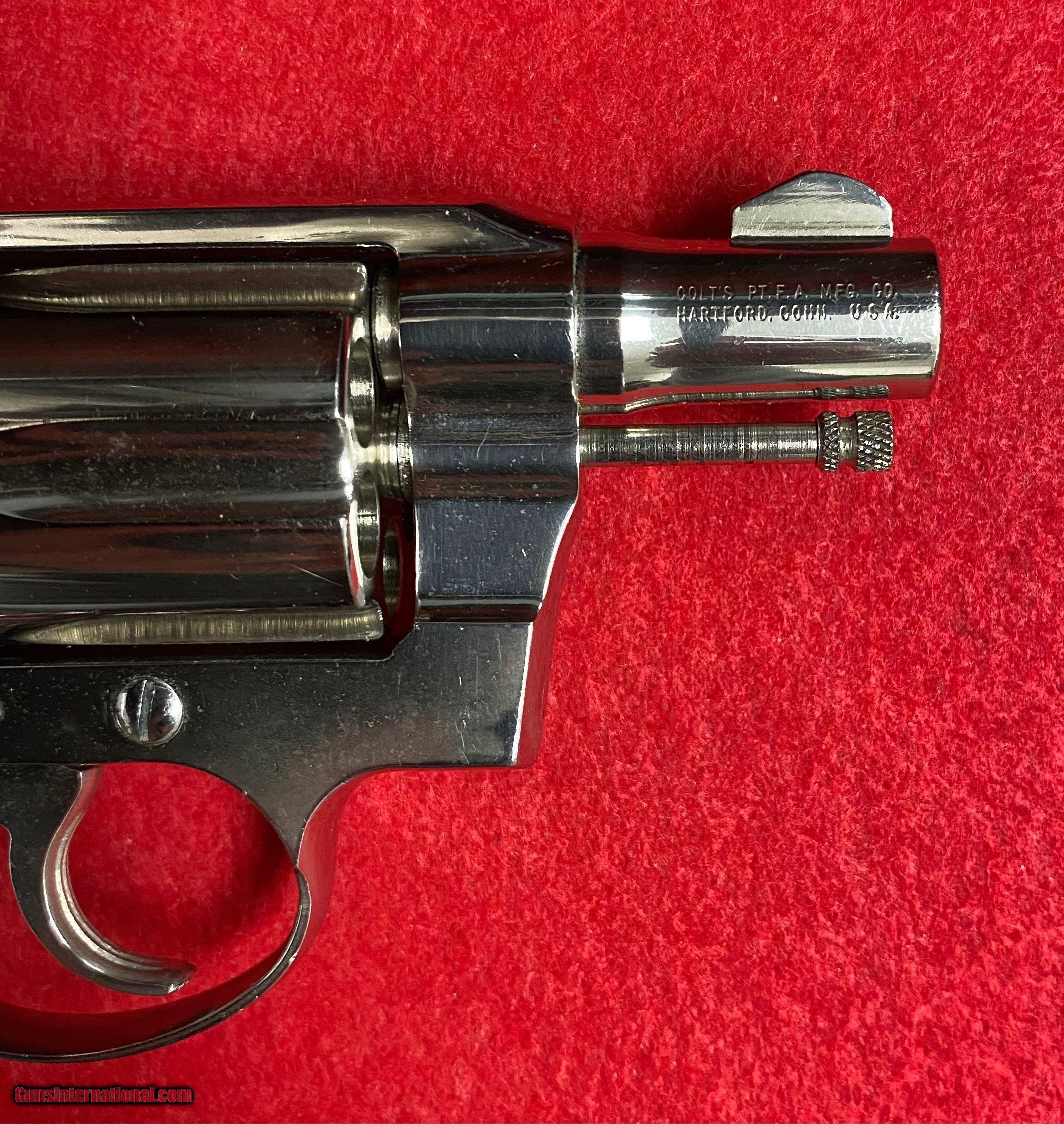 Vintage Colt Detective Special Second Issue .38 Special Snub Nose ...