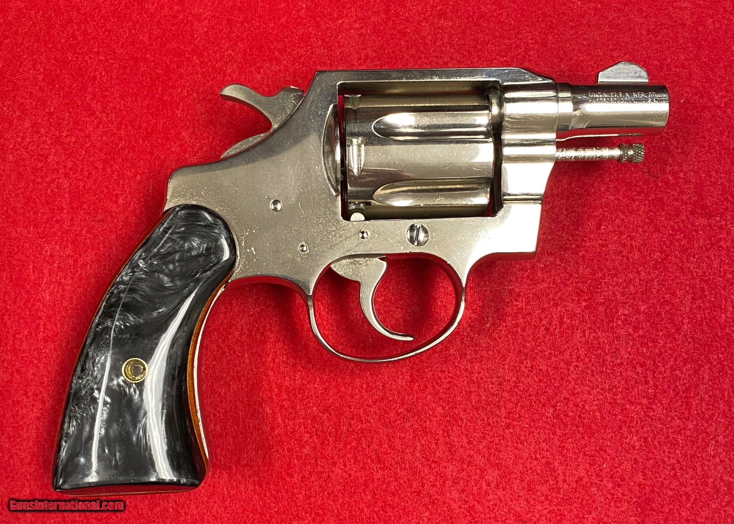 Vintage Colt Detective Special .38 Special Snub Nose Revolver with ...