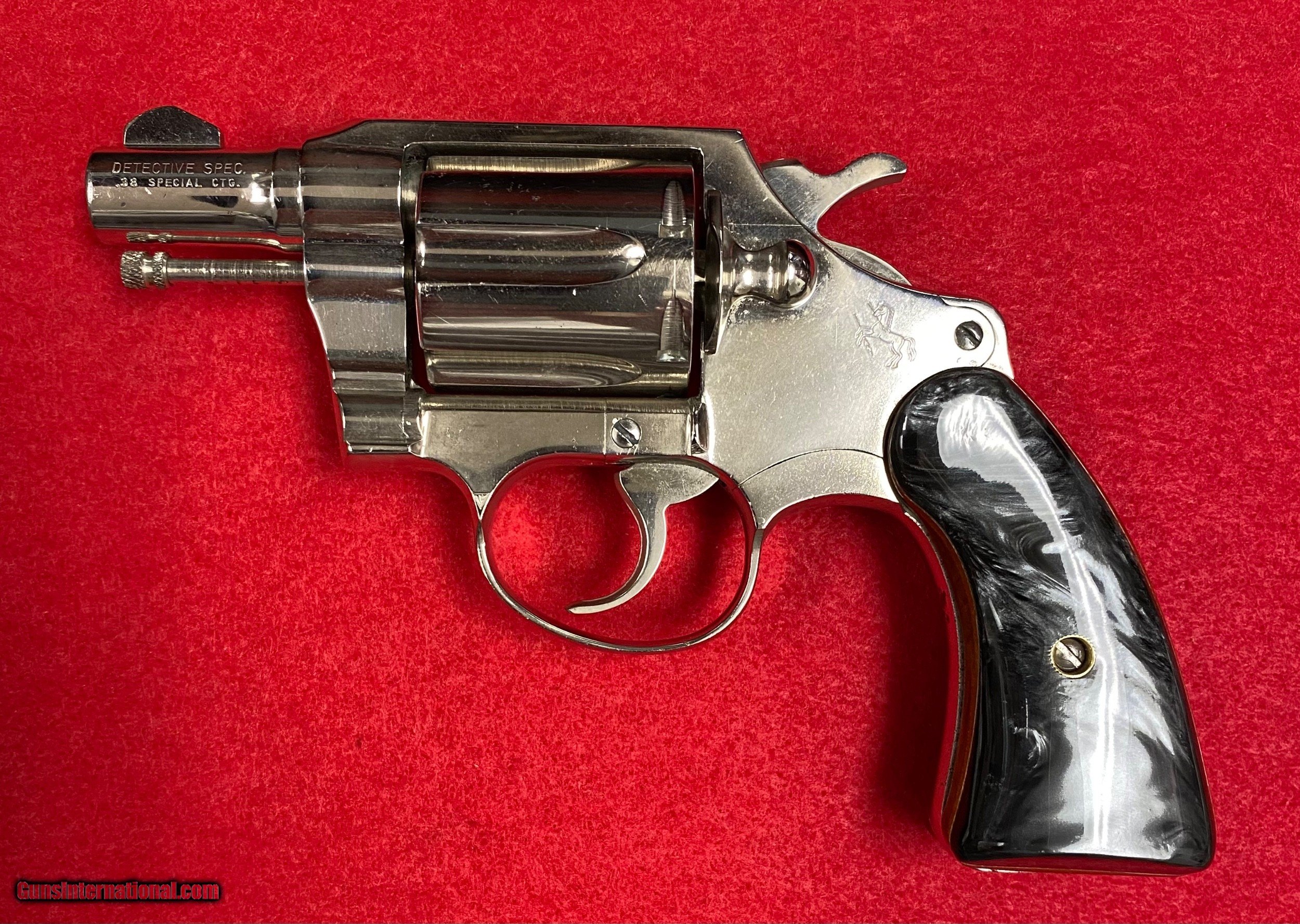 Vintage Colt Detective Special .38 Special Snub Nose Revolver with ...