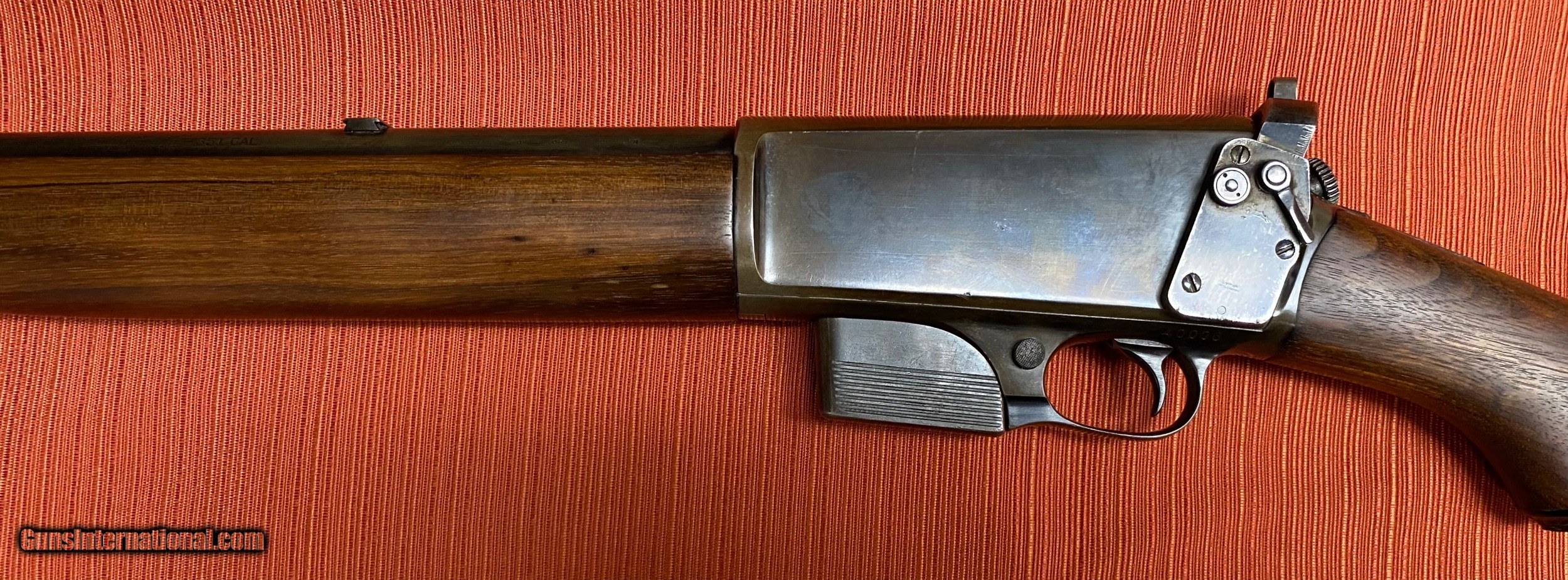 Vintage Winchester Model 1907 Semi Automatic Self Loading .351 Rifle ...