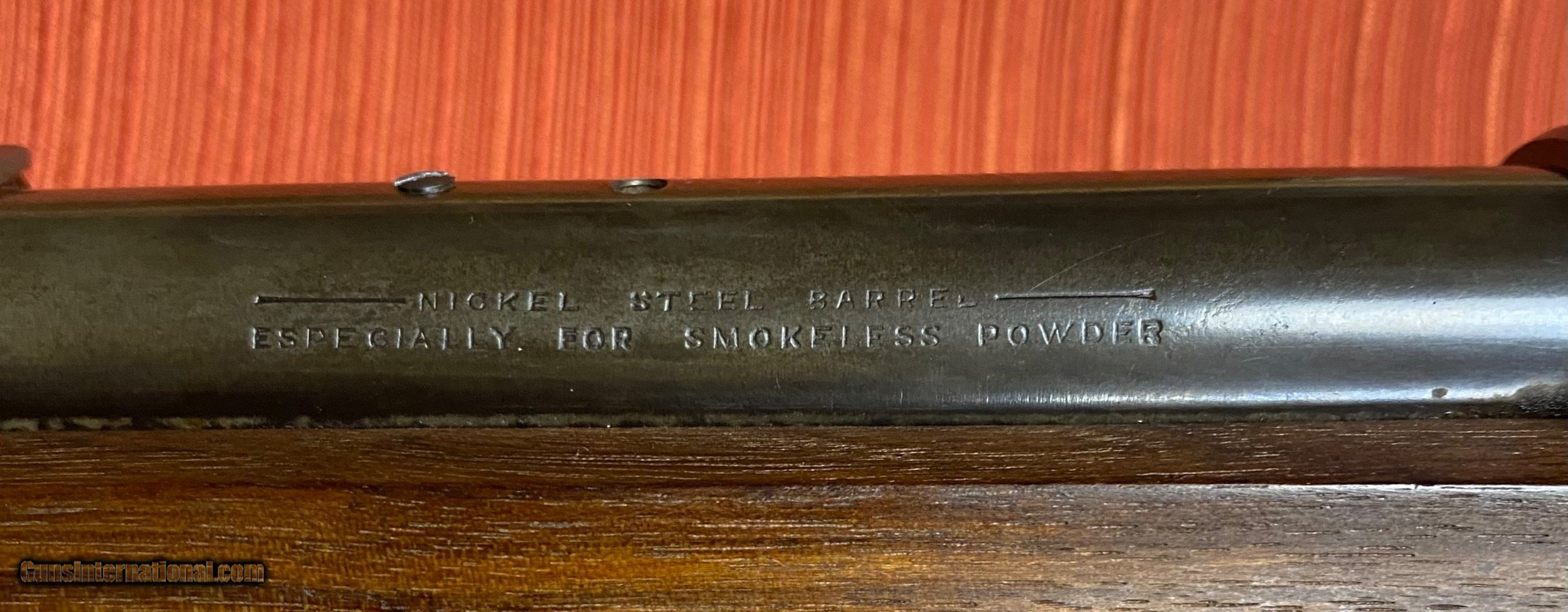 Vintage Winchester Model 1907 Semi Automatic Self Loading .351 Rifle ...