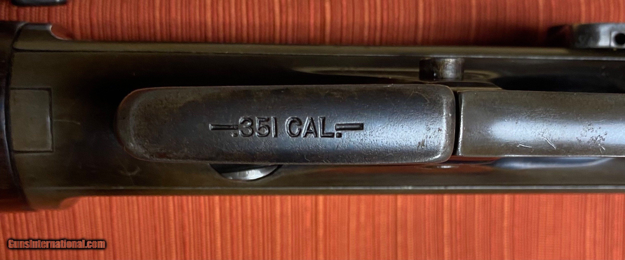 Vintage Winchester Model 1907 Semi Automatic Self Loading .351 Rifle ...