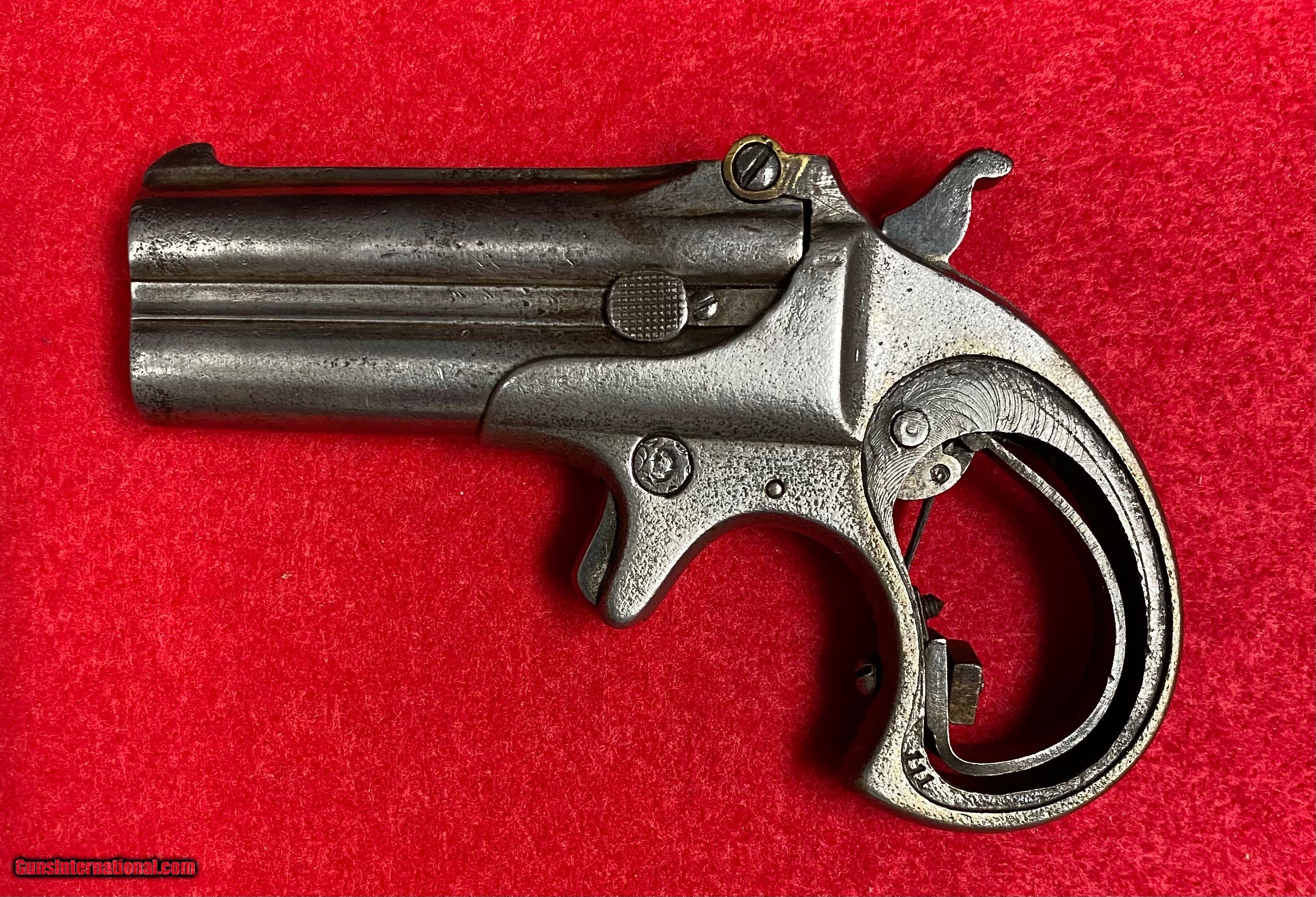 Vintage Remington O/U Derringer .41 RF Early Matching Number Double Derringer