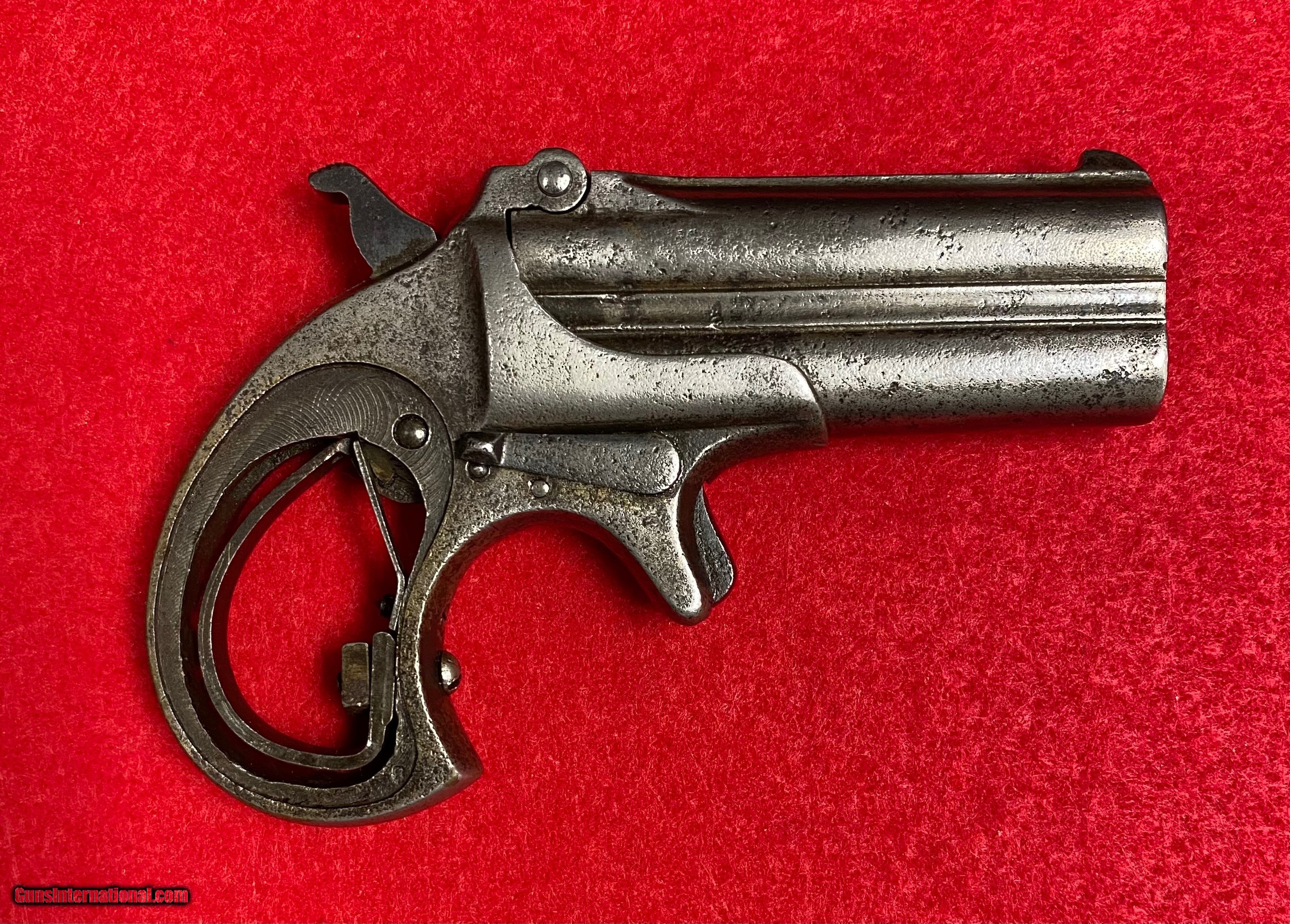 Vintage Remington O/U Derringer .41 RF Early Matching Number Double ...