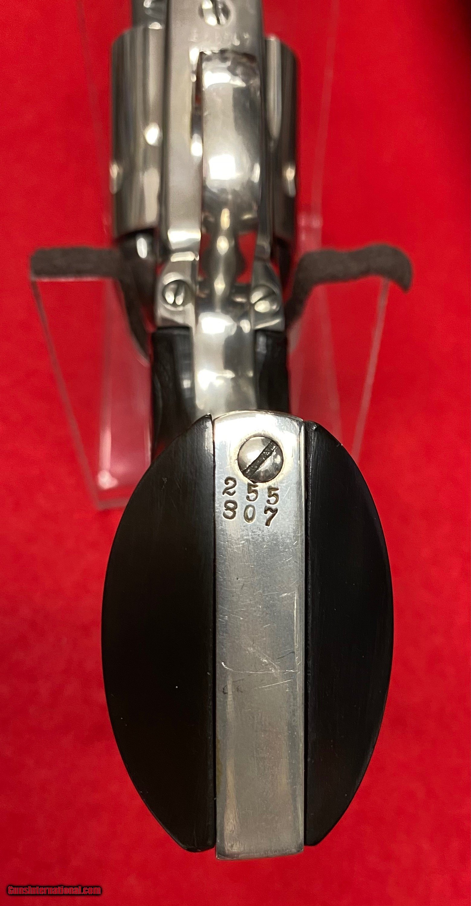 Vintage Colt SAA Nickel .44 Special Revolver with a 7 1/2” Barrel First ...