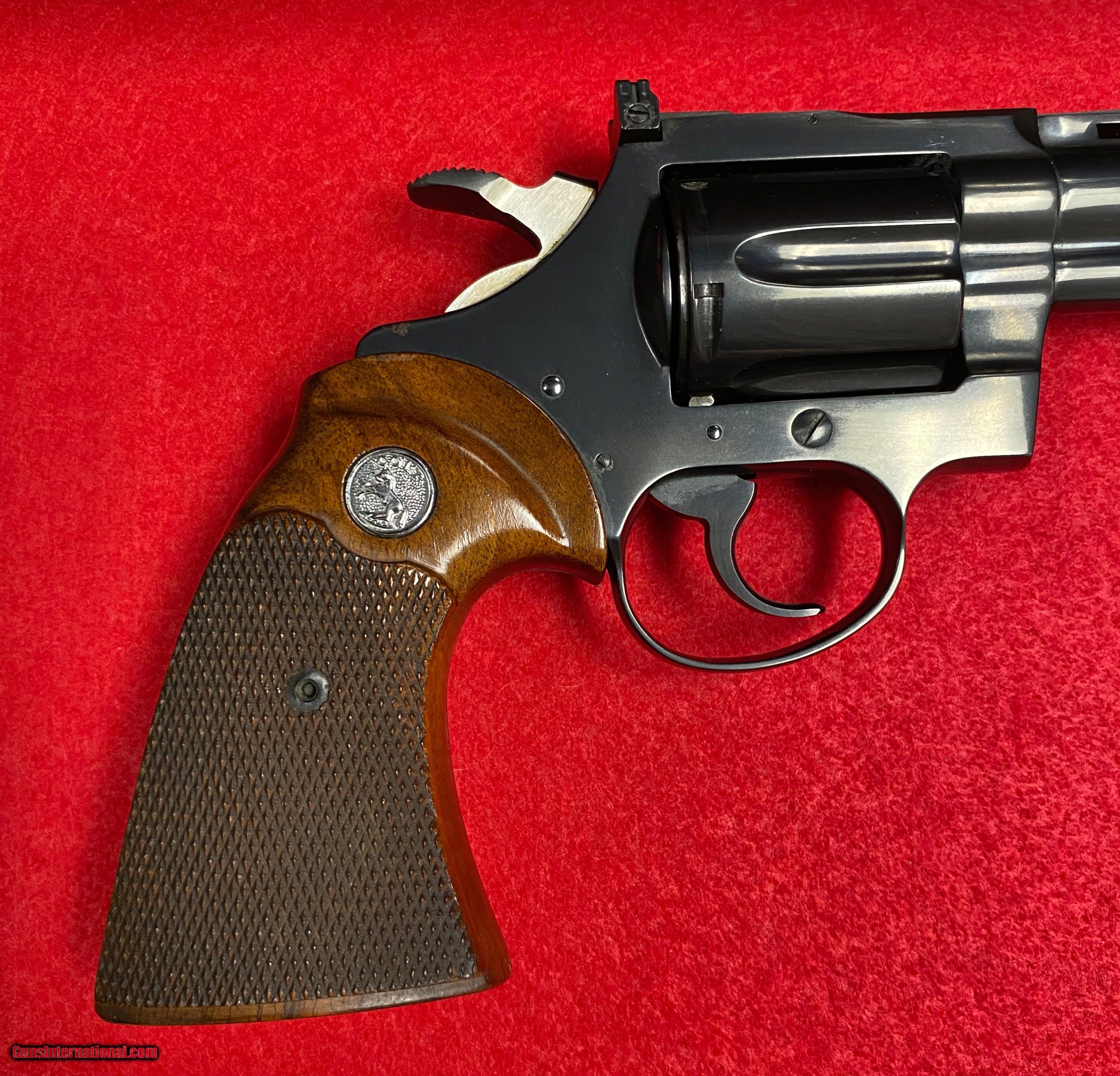 Vintage Colt Diamondback Revolver .22 with 4” Barrel Manufactured in 1969