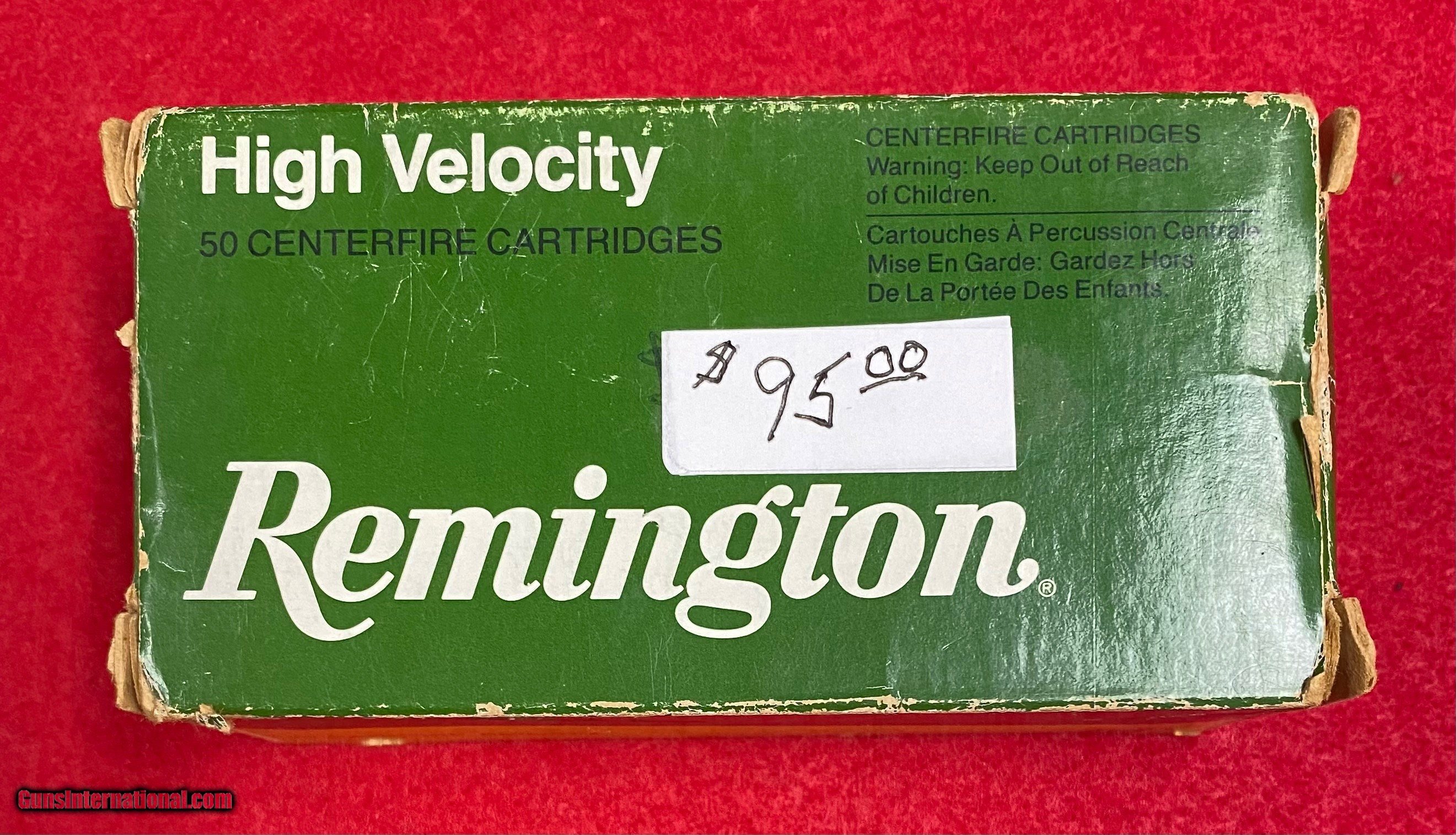 Vintage Remington 32-20 Full Box of 50 in Original Box
