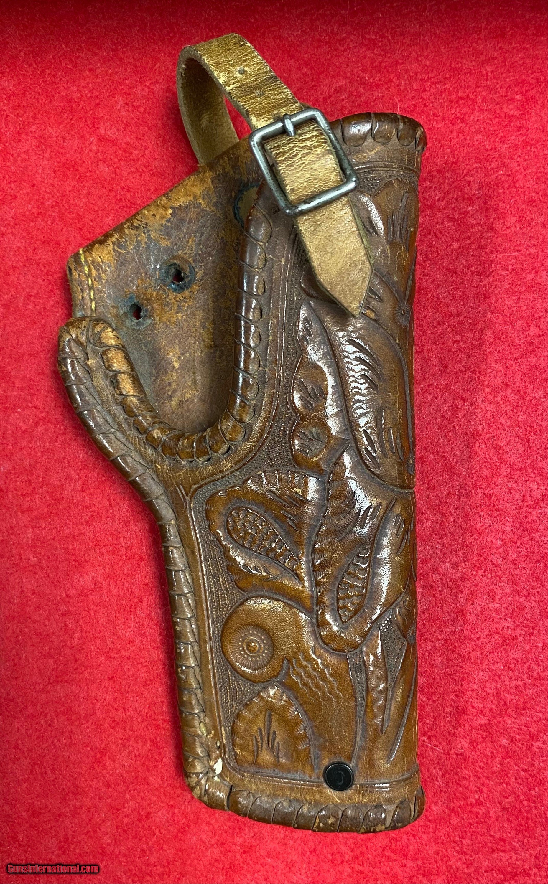Vintage C.I. Tibiletti Quality Leather Holster from Early 1900’s for ...
